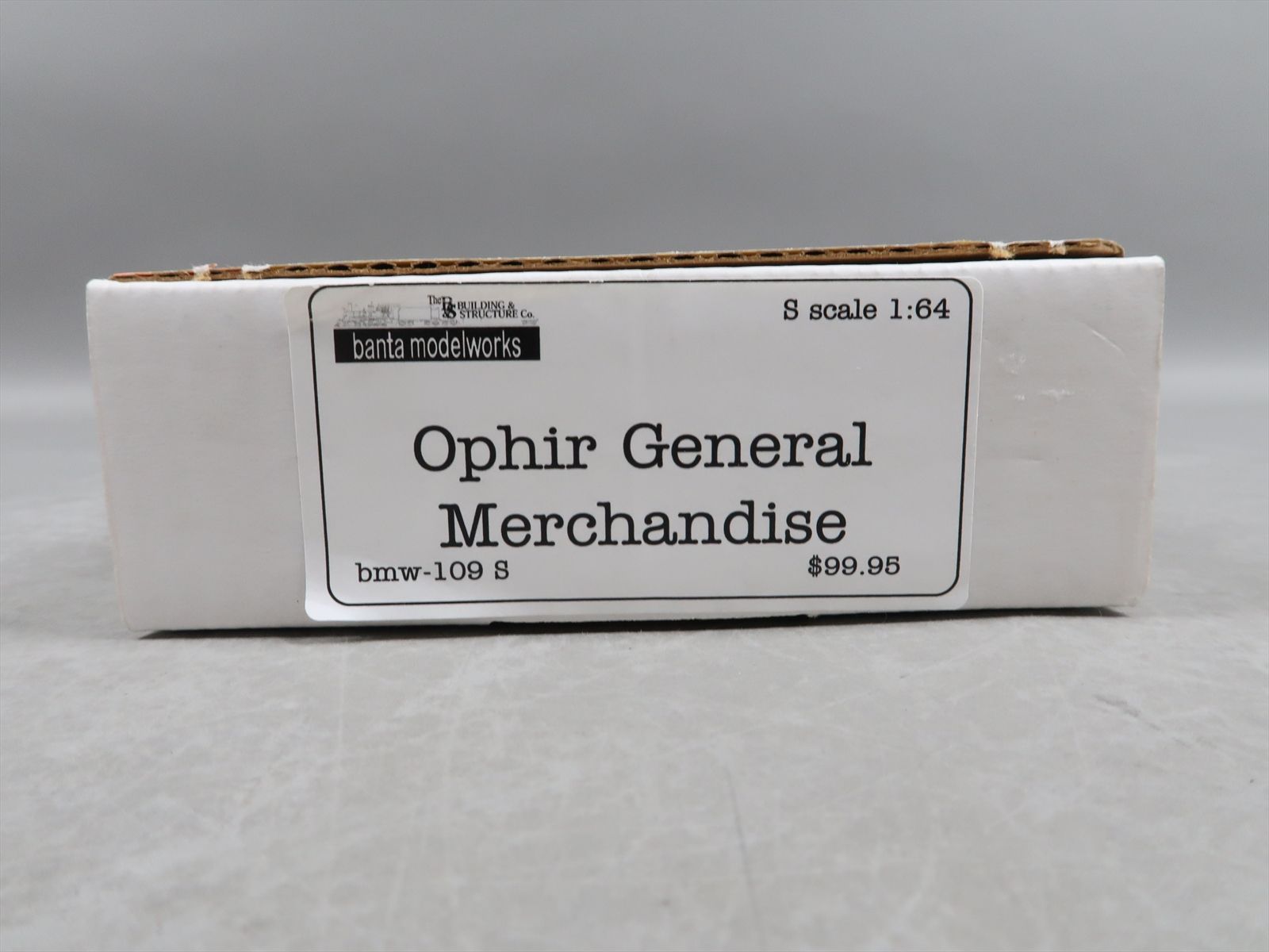S Craftsman Kit - Banta 109-S Ophir General Merchandise Store - Unassembled - AS SHOWN IN PHOTOS