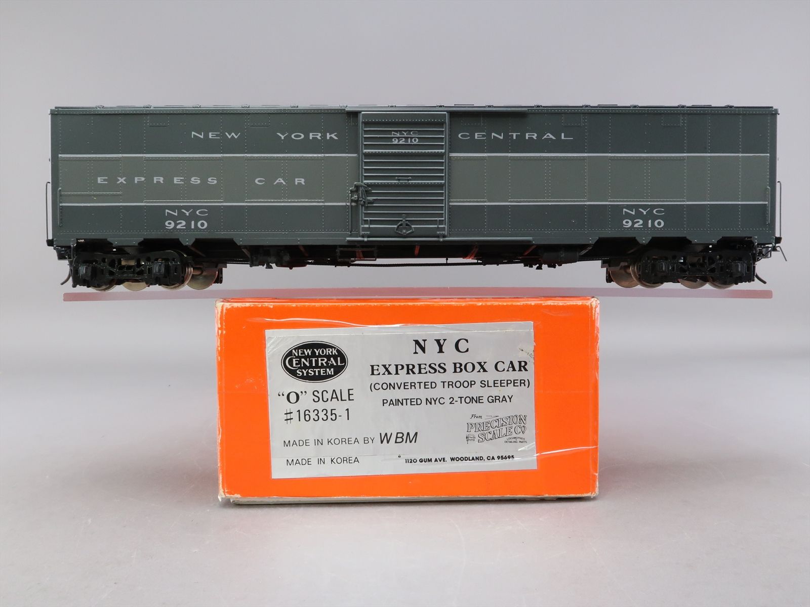 O Brass Model - PSC 16335-1 NYC New York Central Express Box Car ...