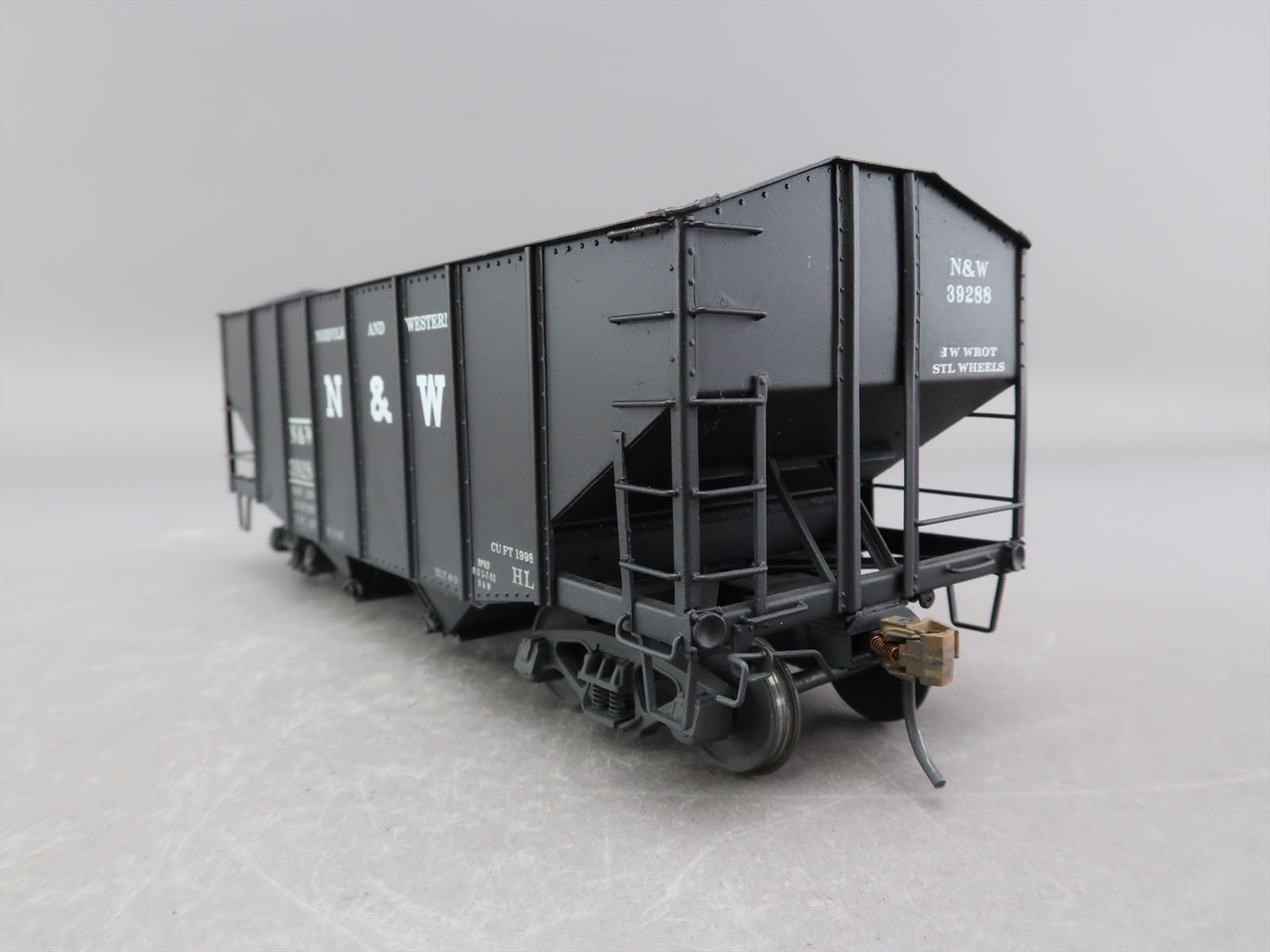 O Brass Model - PSC 15087 N&W Norfolk & Western 55 Ton Twin Hopper HL ...