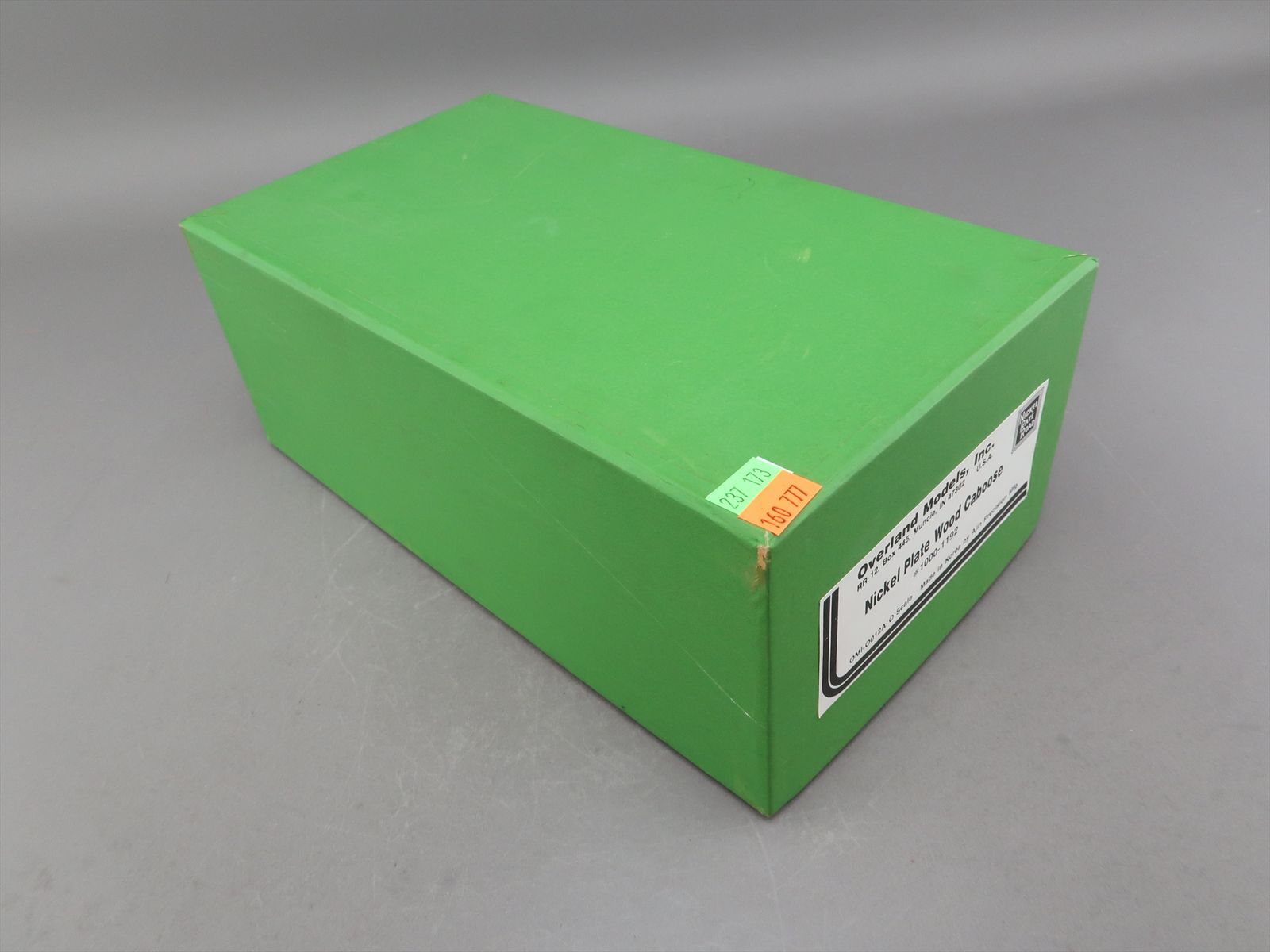 O Brass Model - OMI 0012A NKP Nickel Plate Road Wood Caboose #1000 ...