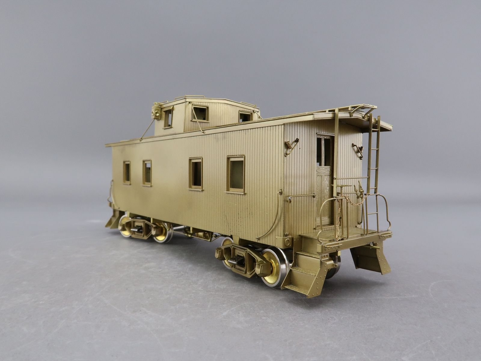 O Brass Model - OMI 0012A NKP Nickel Plate Road Wood Caboose #1000 ...