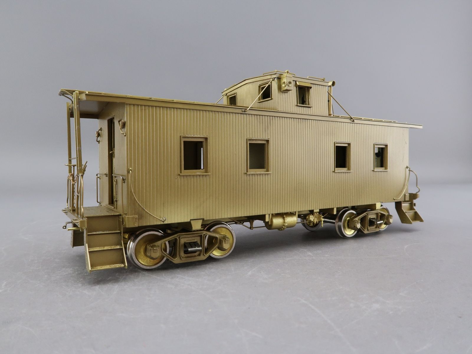 O Brass Model - OMI 0012A NKP Nickel Plate Road Wood Caboose #1000 ...