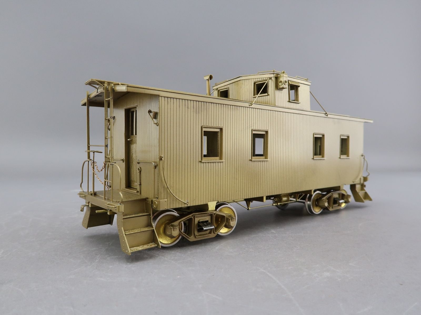 O Brass Model - OMI 0012A NKP Nickel Plate Road Wood Caboose #1000 ...