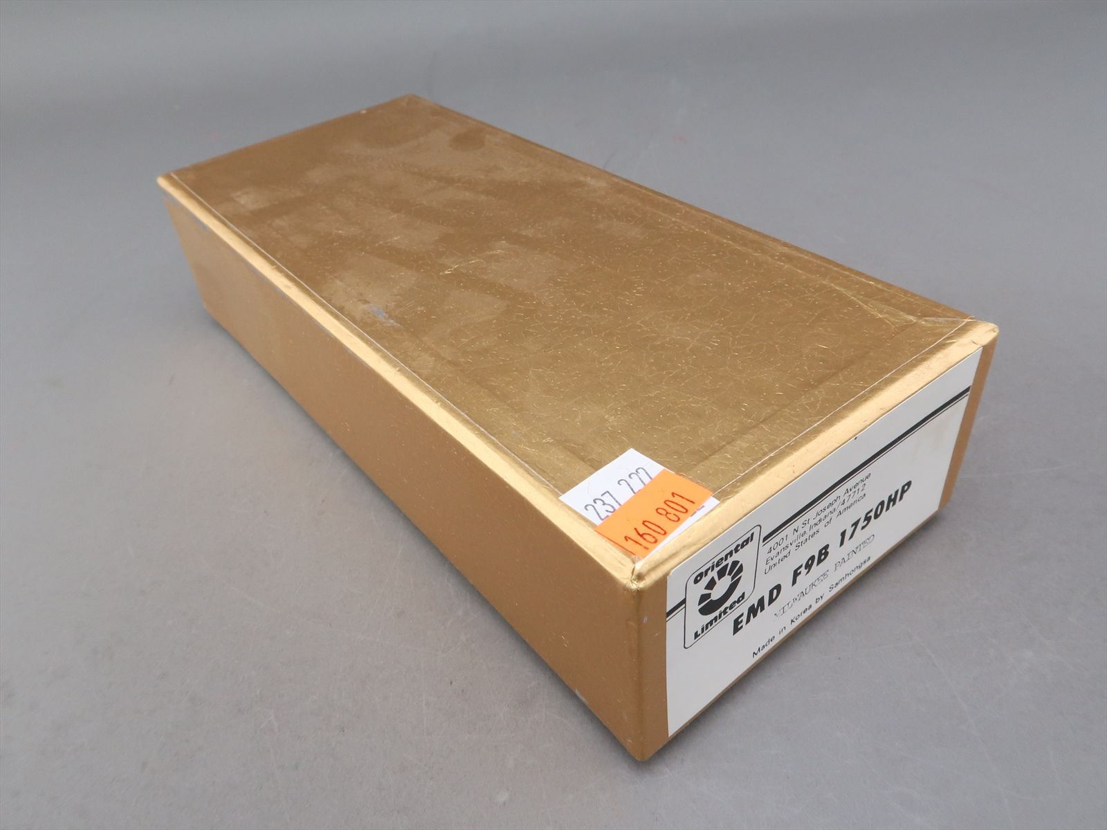 HO Brass Model - Oriental MILW Milwaukee F9 F9B 1750HP - F/P - 1989 Run ...