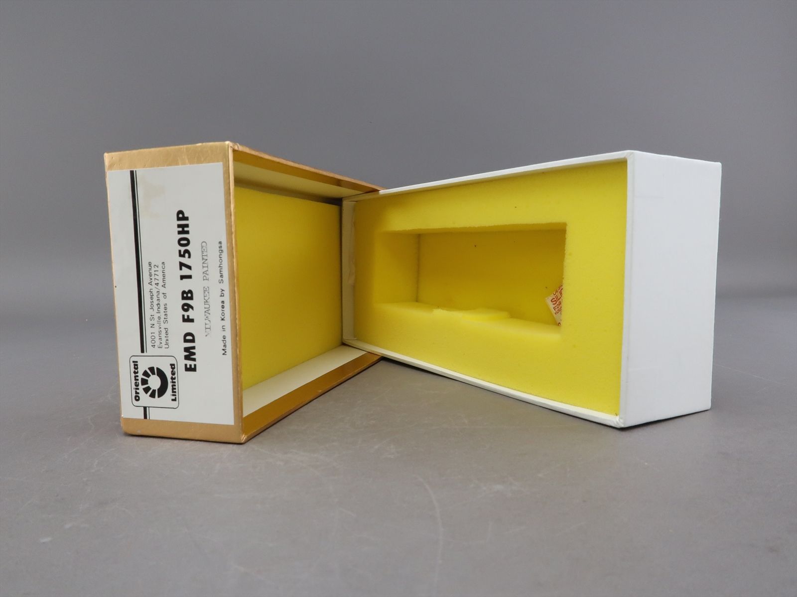HO Brass Model - Oriental MILW Milwaukee F9 F9B 1750HP - F/P - 1989 Run ...