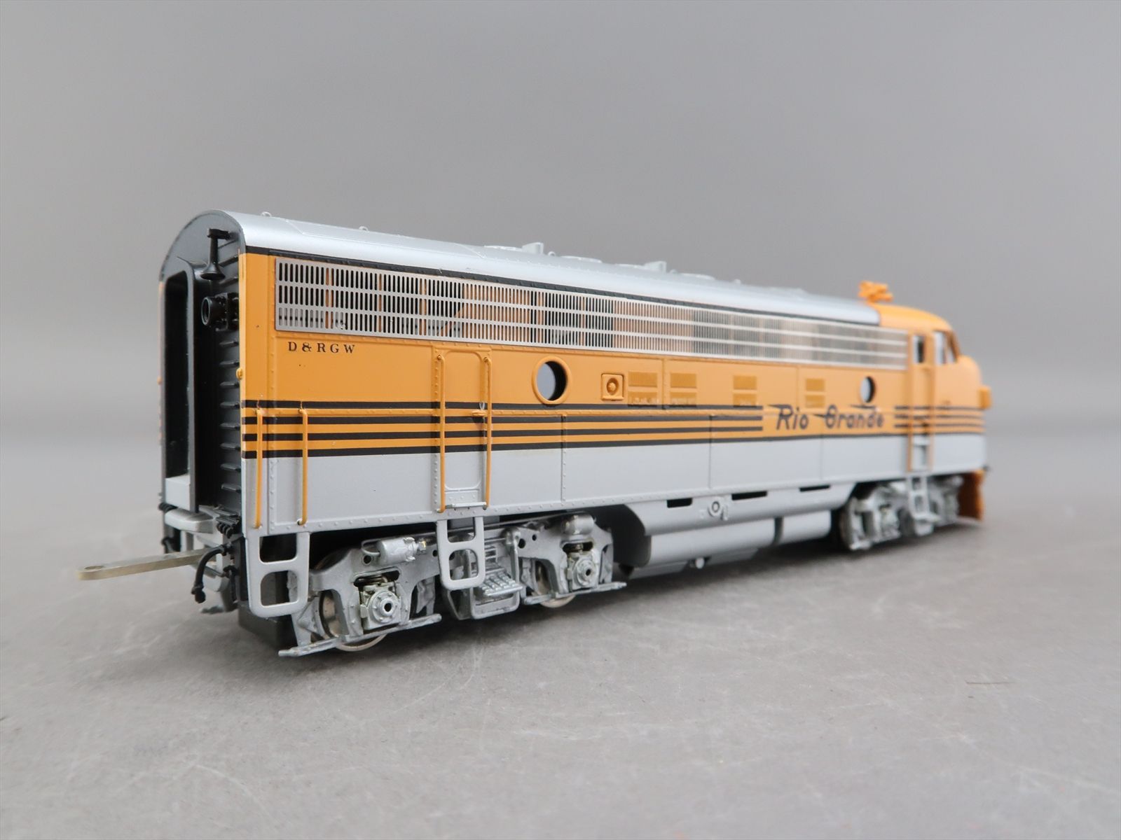 HO Brass Model - Oriental D&RGW Rio Grande EMD F7 F7A 1500HP Phase II - F/P - 1987 Run - Samhongsa