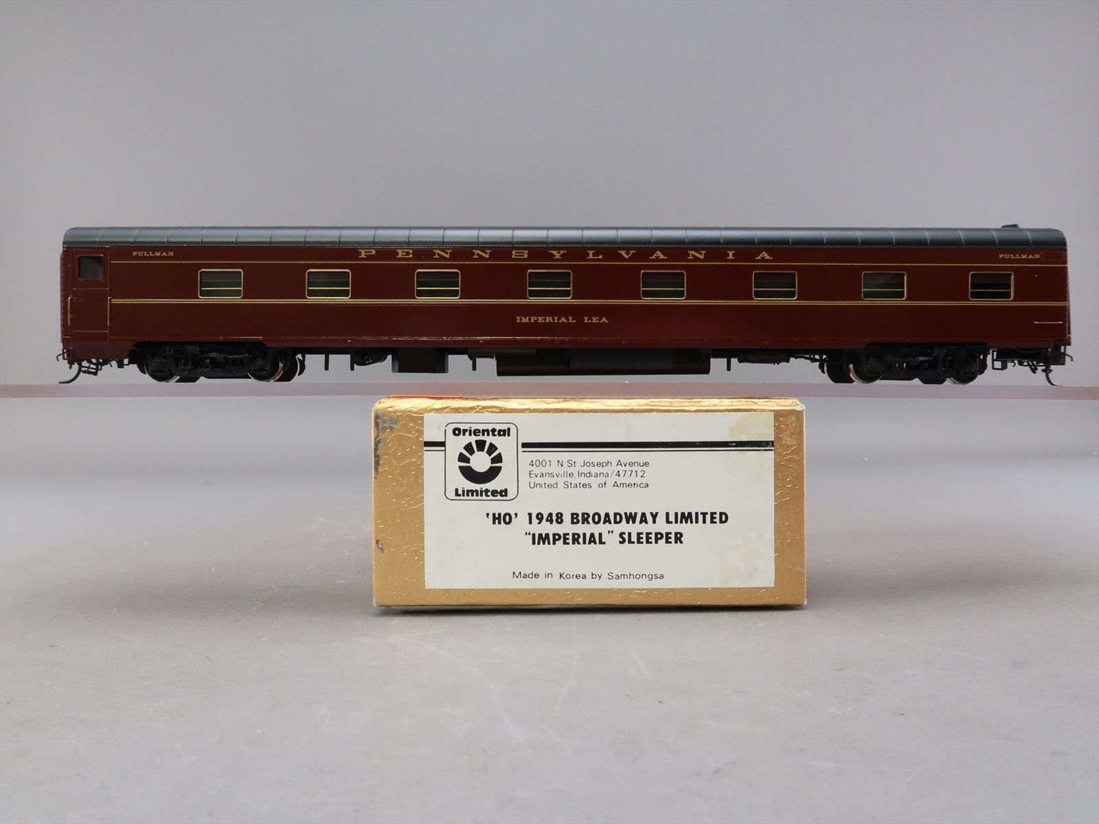 HO Brass Model - Oriental PRR Pennsylvania 1938 Broadway Limited 4-4-2 ...
