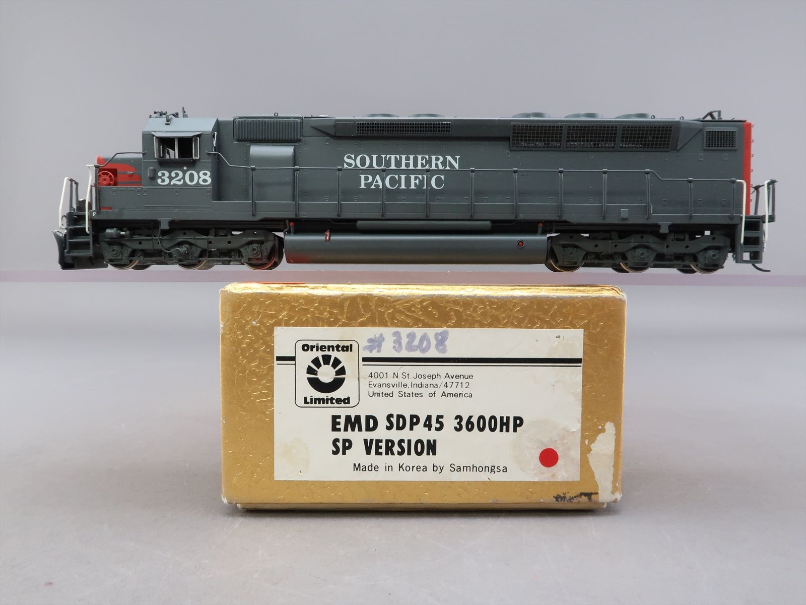 HO Brass Model - Oriental 0342 SP Southern Pacific EMD SDP45 #3208 ...