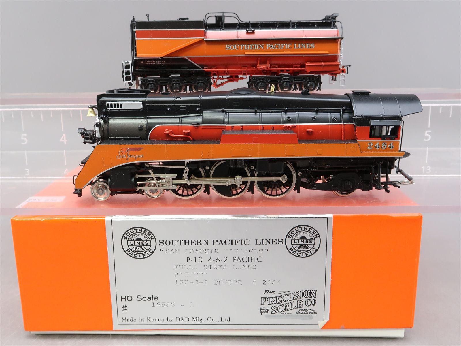 HO Brass Model - PSC 16586-1 SP Southern Pacific Lines San Joaquin ...