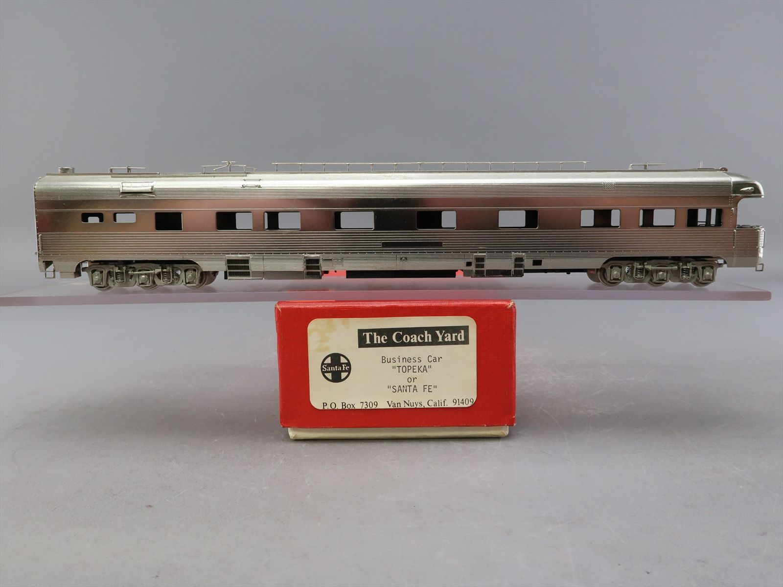 HO Brass Model - TCY AT&SF Santa Fe Topeka Business Car - F/Plated ...