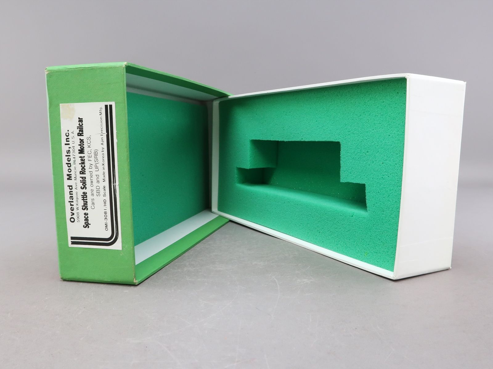 HO Brass Model - OMI 3081 Space Shuttle Solid Rocket Motor Railcar FEC ...