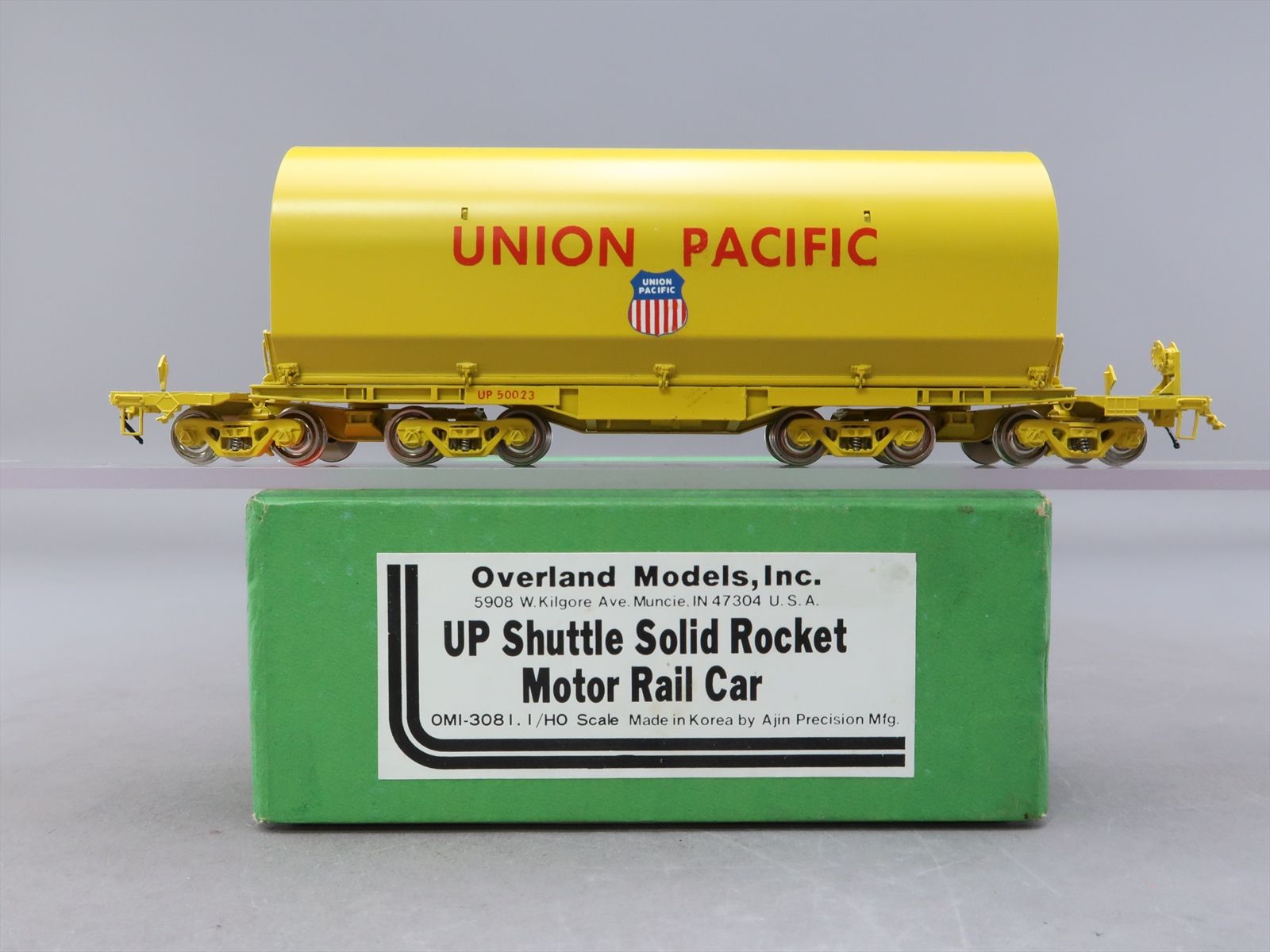HO Brass Model - OMI 3081.1 UP Union Pacific Space Shuttle Solid Rocket ...