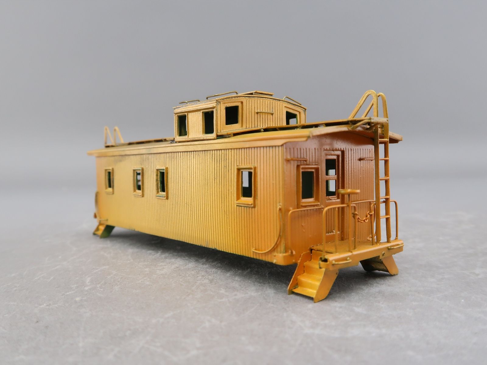 HO Brass Model - Wood Caboose - In Pieces - AS SHOWN IN PHOTOS