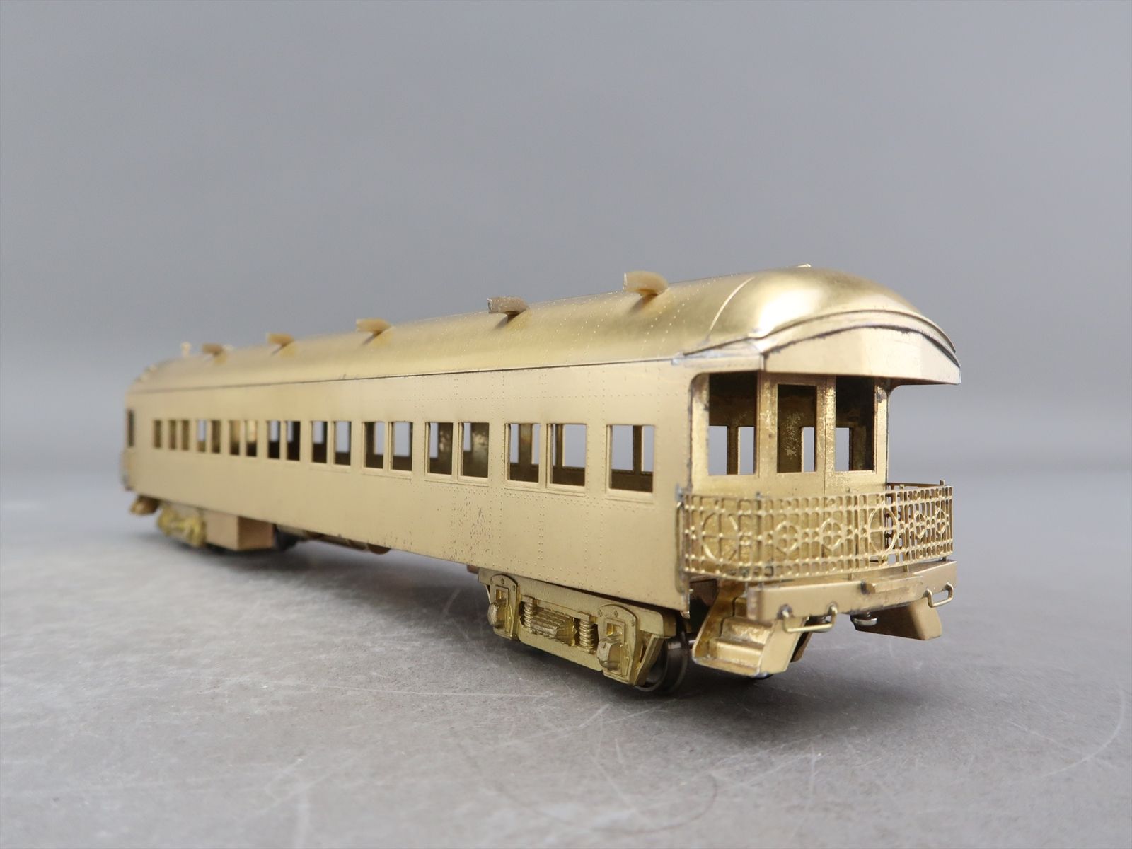 HO Brass Model - Soho SP Southern Pacific Observation Car 67' - Unpainted - Kumata