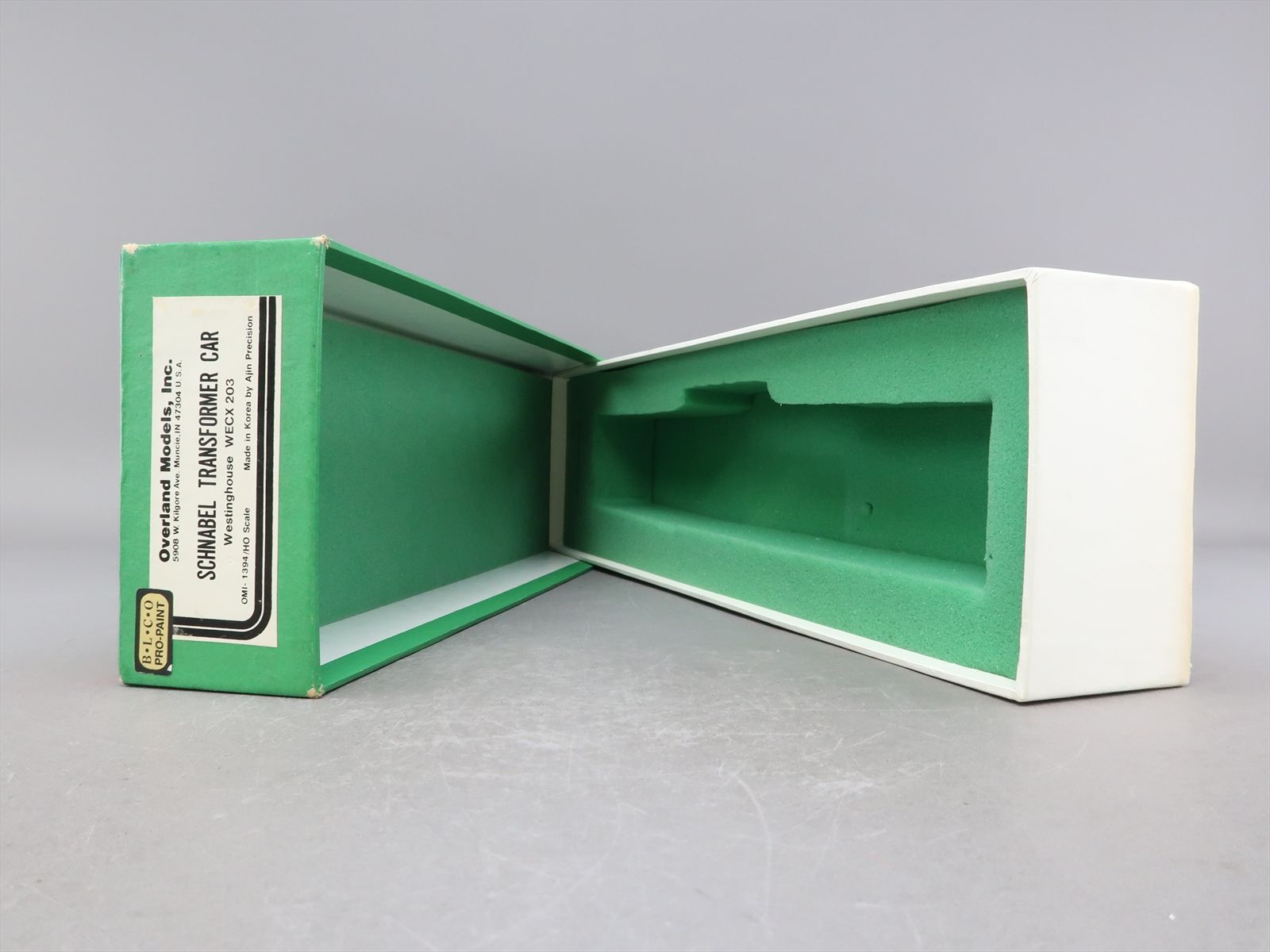 HO Brass Model - OMI 1394 WECX Westinghouse Schnabel Transformer Car ...