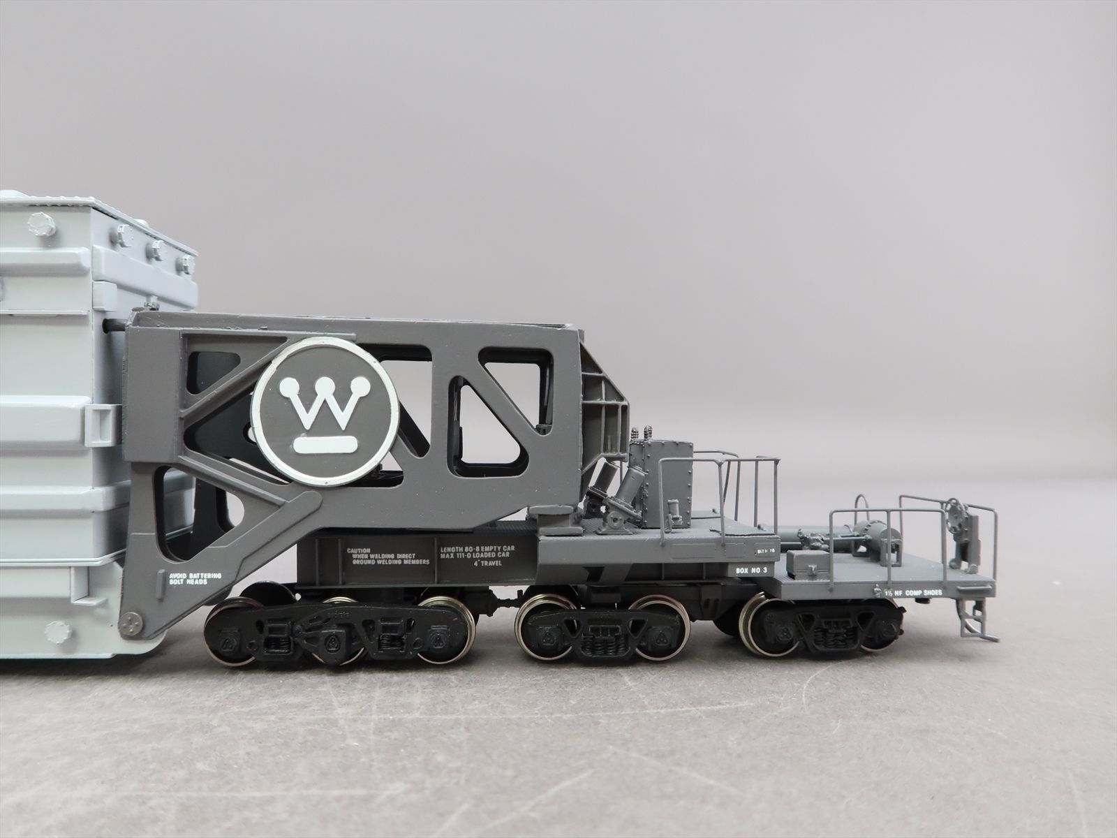 HO Brass Model - OMI 1394 WECX Westinghouse Schnabel Transformer Car ...