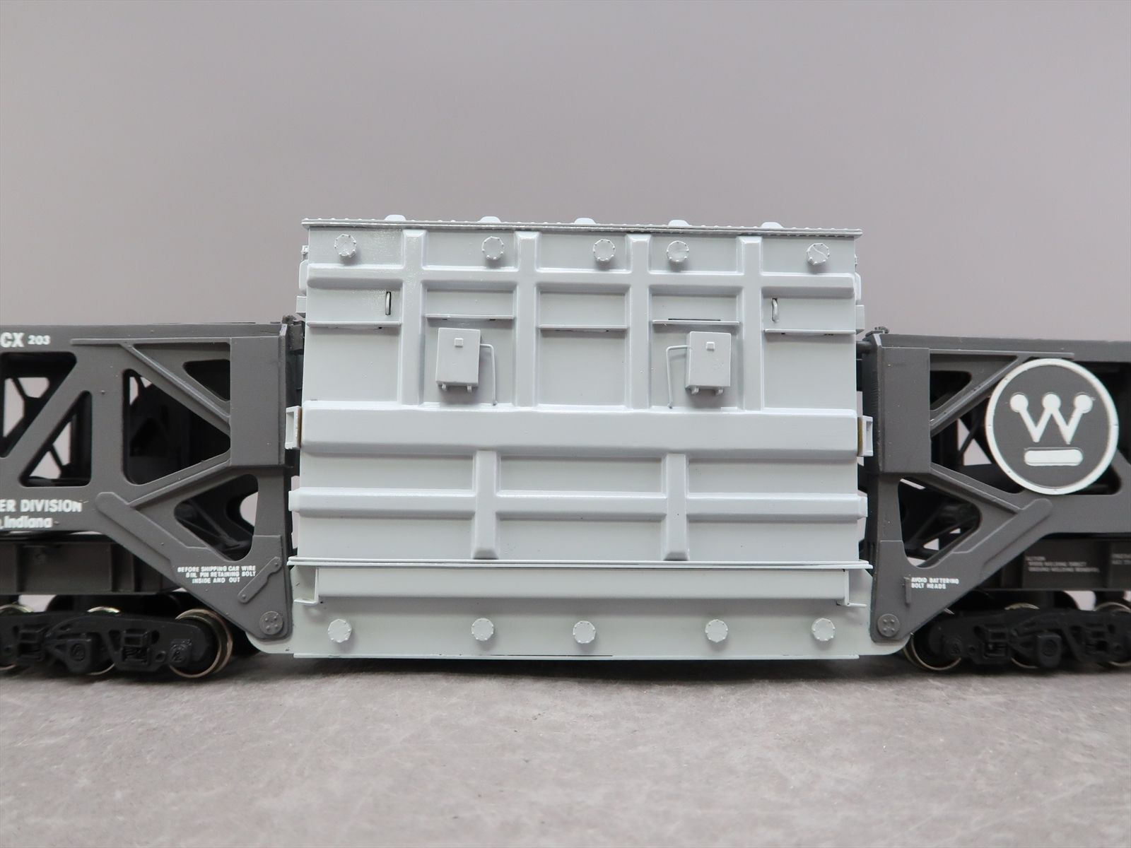 HO Brass Model - OMI 1394 WECX Westinghouse Schnabel Transformer Car ...