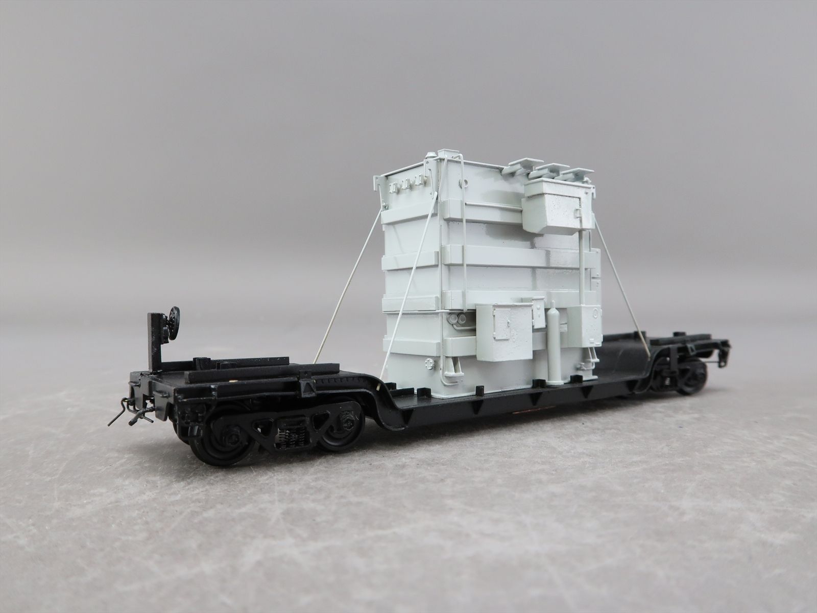 HO Brass Model - OMI 1347 Center Flatcar Flat Car w/ Transformer Load ...