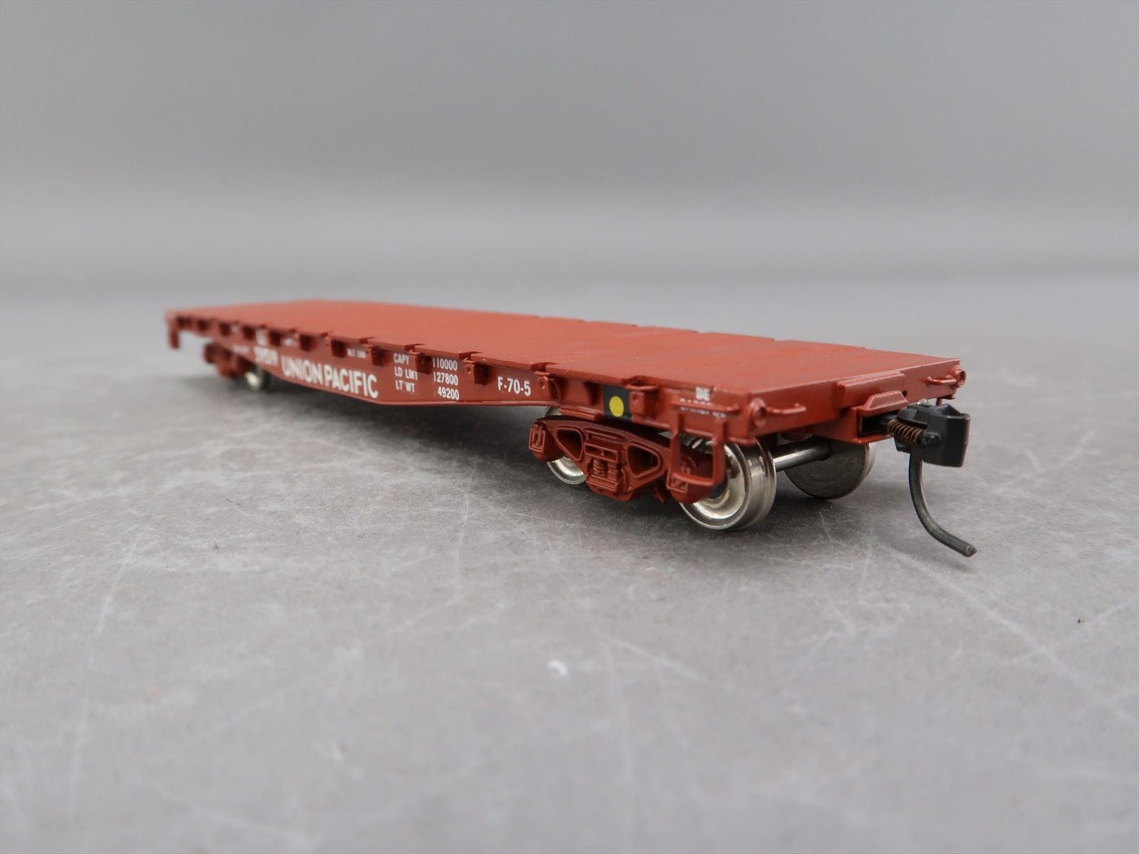 HO Brass Model - OMI 1331 UP Union Pacific 40' Flatcar #59519 - Pro ...