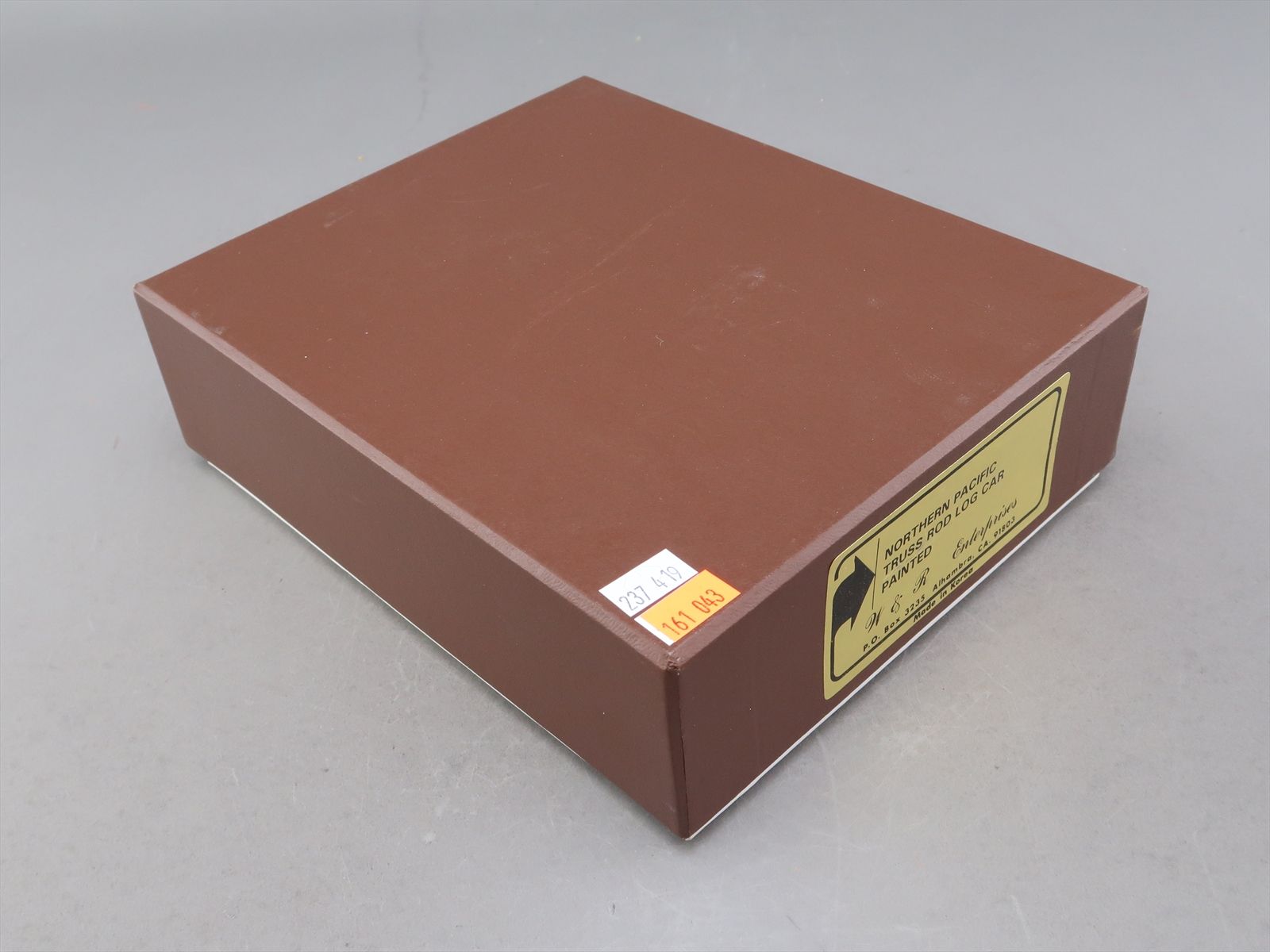 HO Brass Model - W&R NP Northern Pacific Truss Rod Log Cars Set of 3 ...