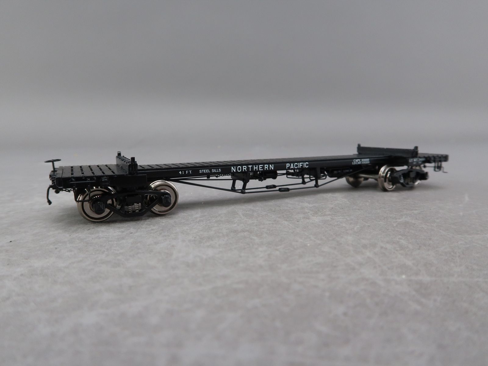 HO Brass Model - W&R NP Northern Pacific Truss Rod Log Cars Set of 3 ...