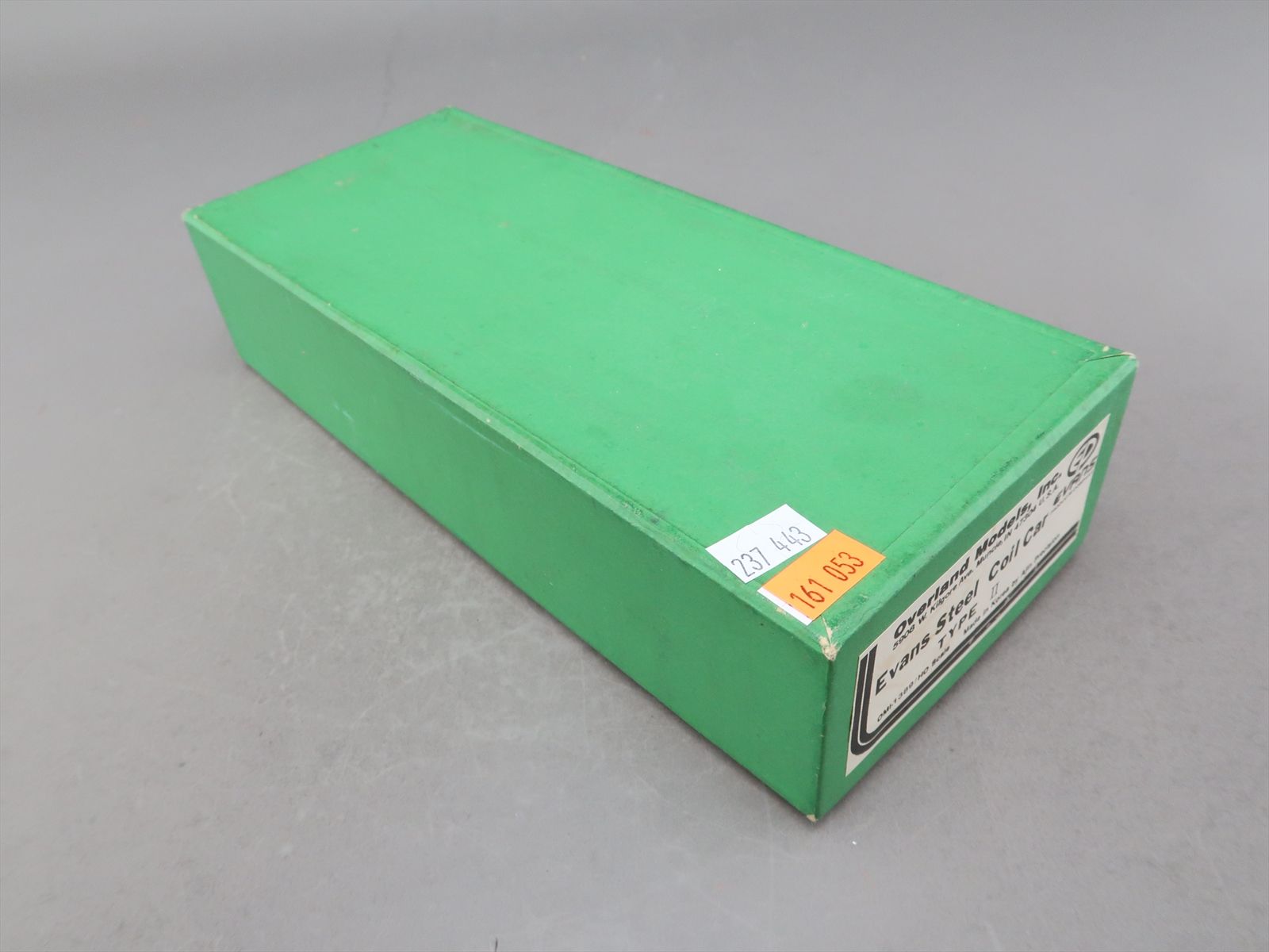 HO Brass Model - OMI 1389 Evans Steel Coil Car Type II - Unpainted ...