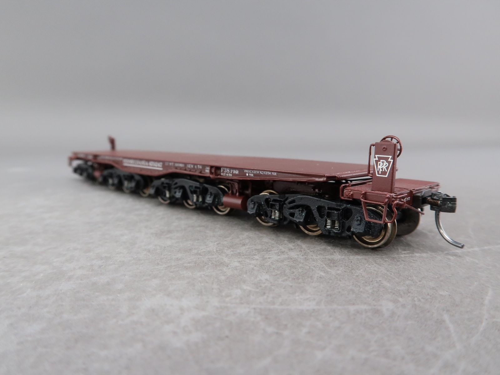 HO Brass Model - RC Rail Classics R-147 PRR Pennsylvania F-38 Flatcar ...