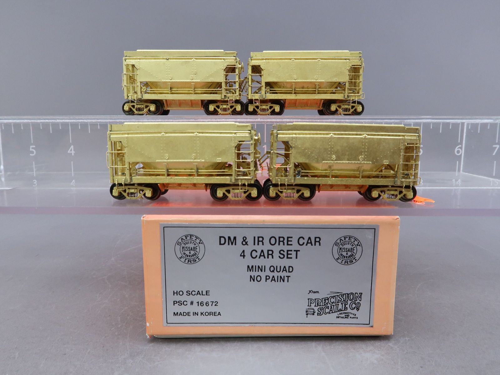 HO Brass Model - PSC 16672 DM&IR Duluth Missabe & Iron Range Ore Cars ...