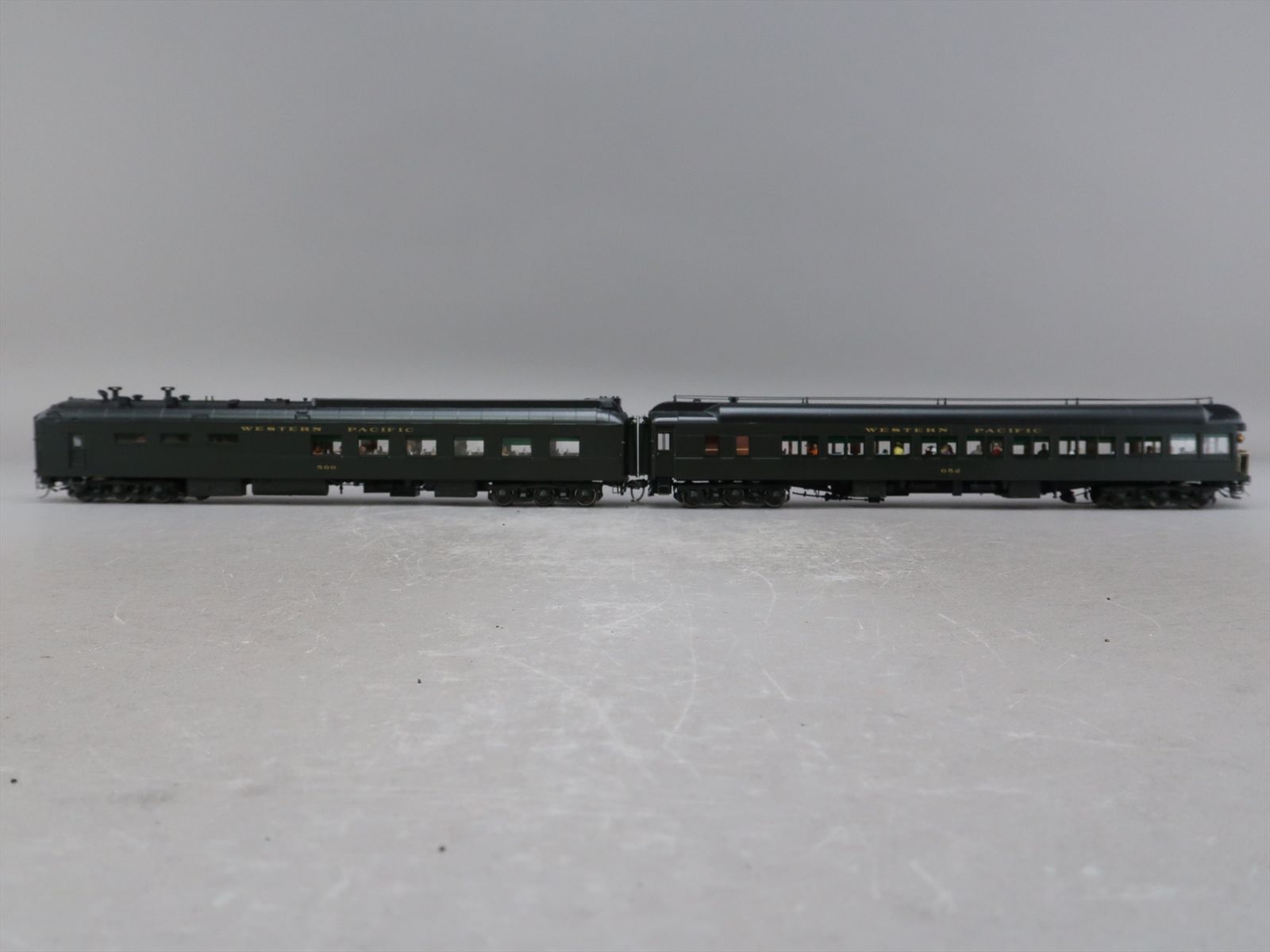 HO Brass Model - DP 1170 WP Western Pacific Exposition Expo Flyer 2-Car ...