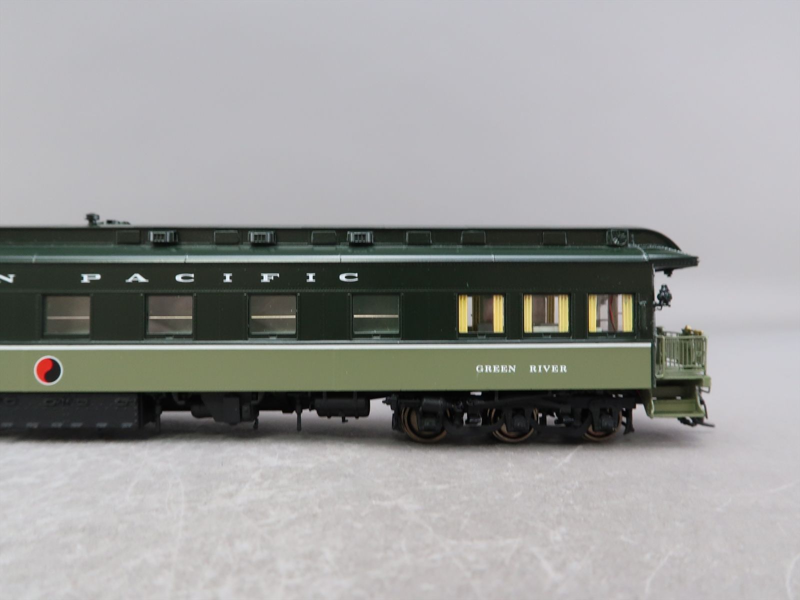 HO Brass Model - W&R NP Northern Pacific Business Car Green River ...