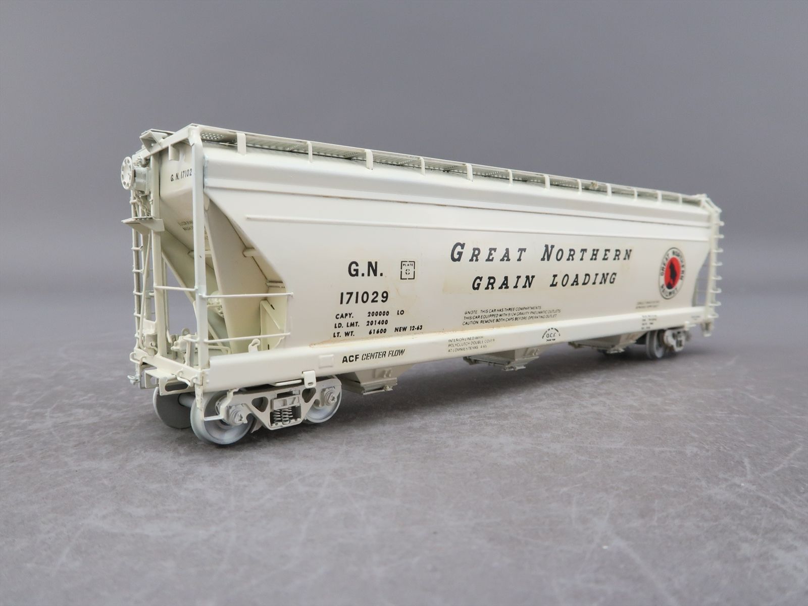 HO Brass Model - OMI 3090 GN Great Northern ACF 3 Bay Centerflow 4650 ...