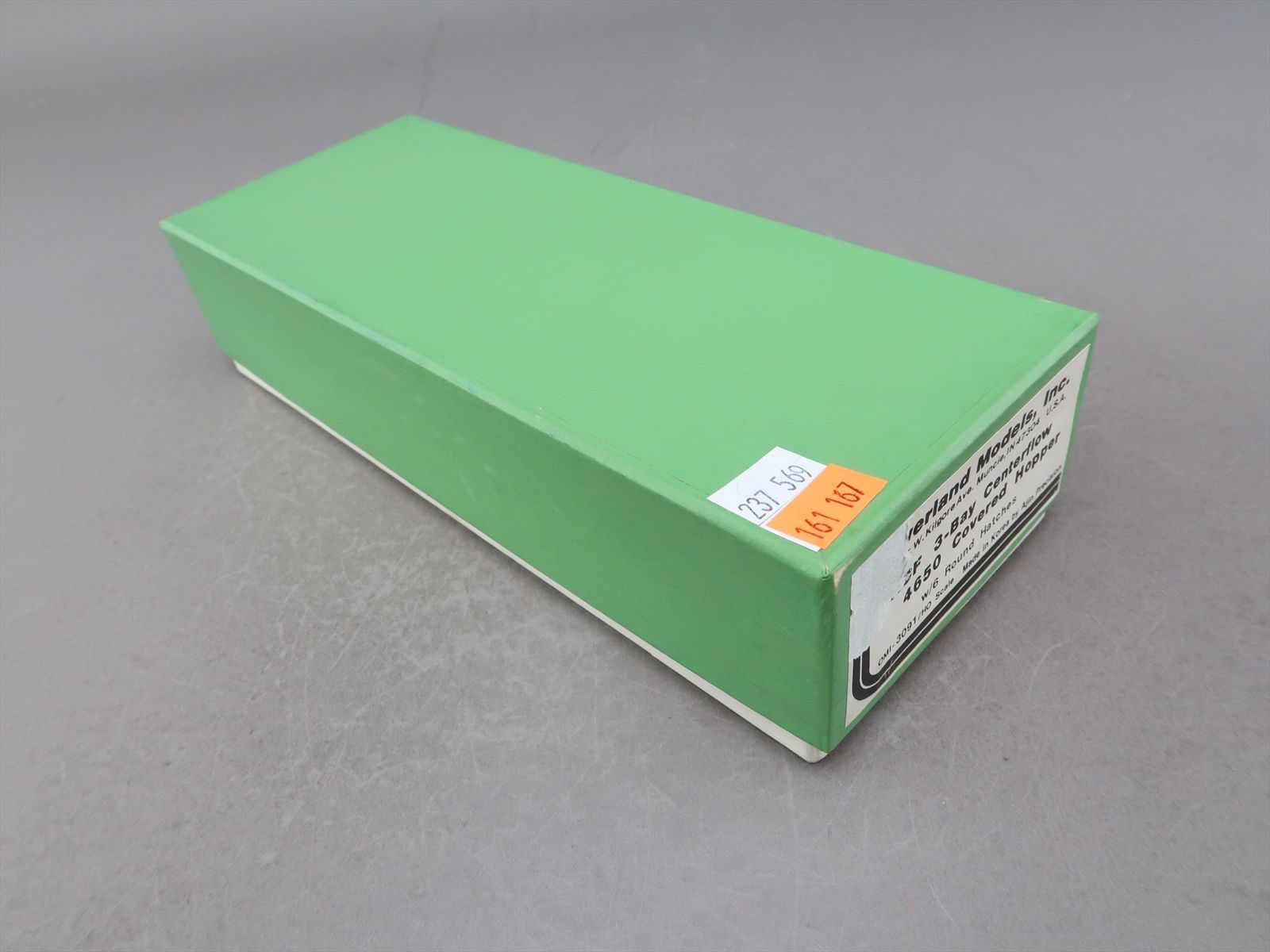 HO Brass Model - OMI 3091 RDG Reading ACF 3 Bay Centerflow 4650 Covered ...