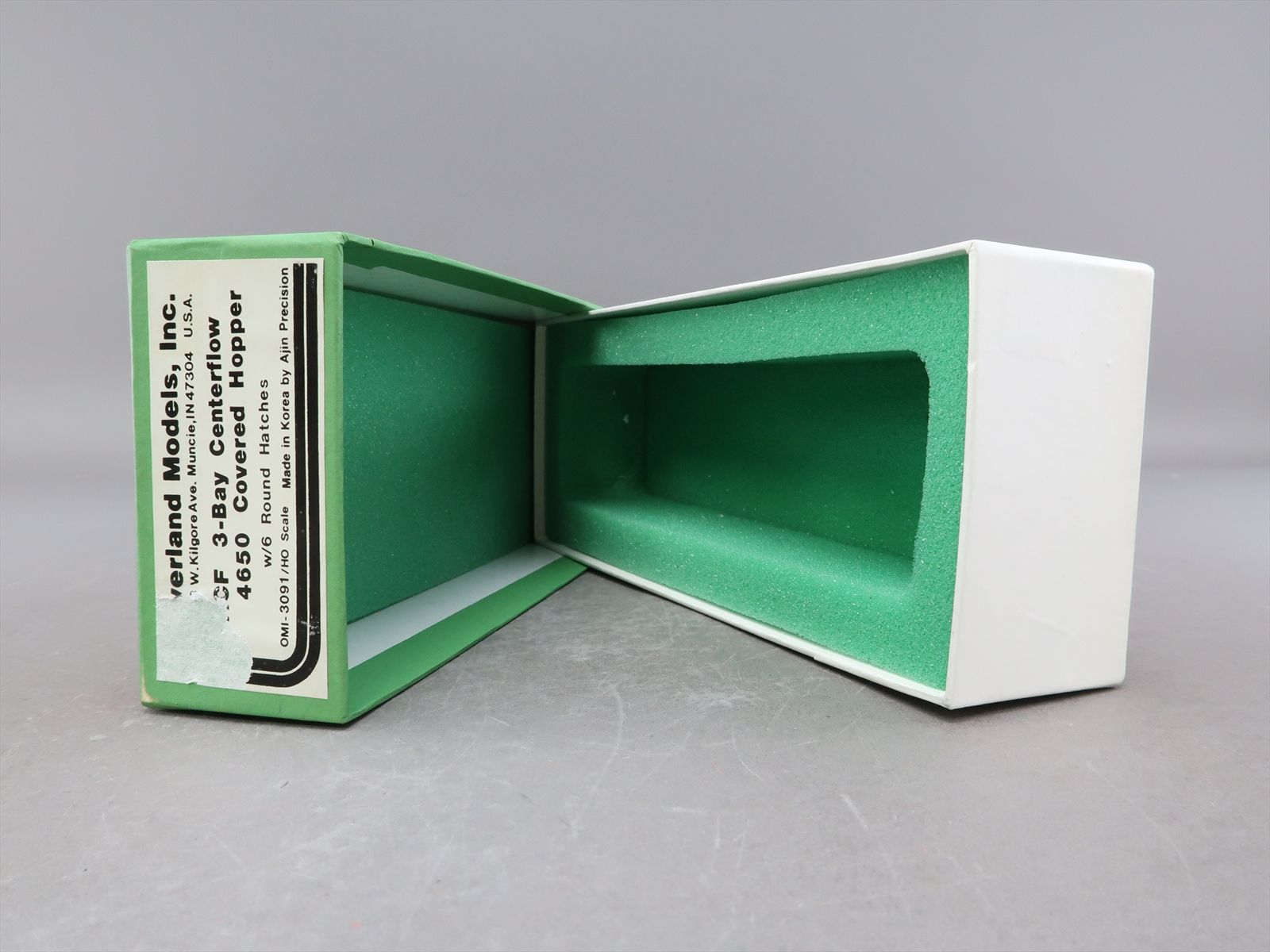 HO Brass Model - OMI 3091 RDG Reading ACF 3 Bay Centerflow 4650 Covered ...