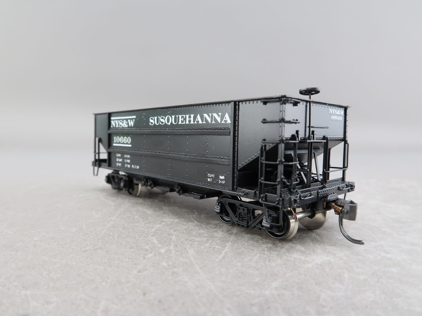 HO Brass Model - OMI 3273 NYS&W New York Susquehanna & Western Ribbed ...