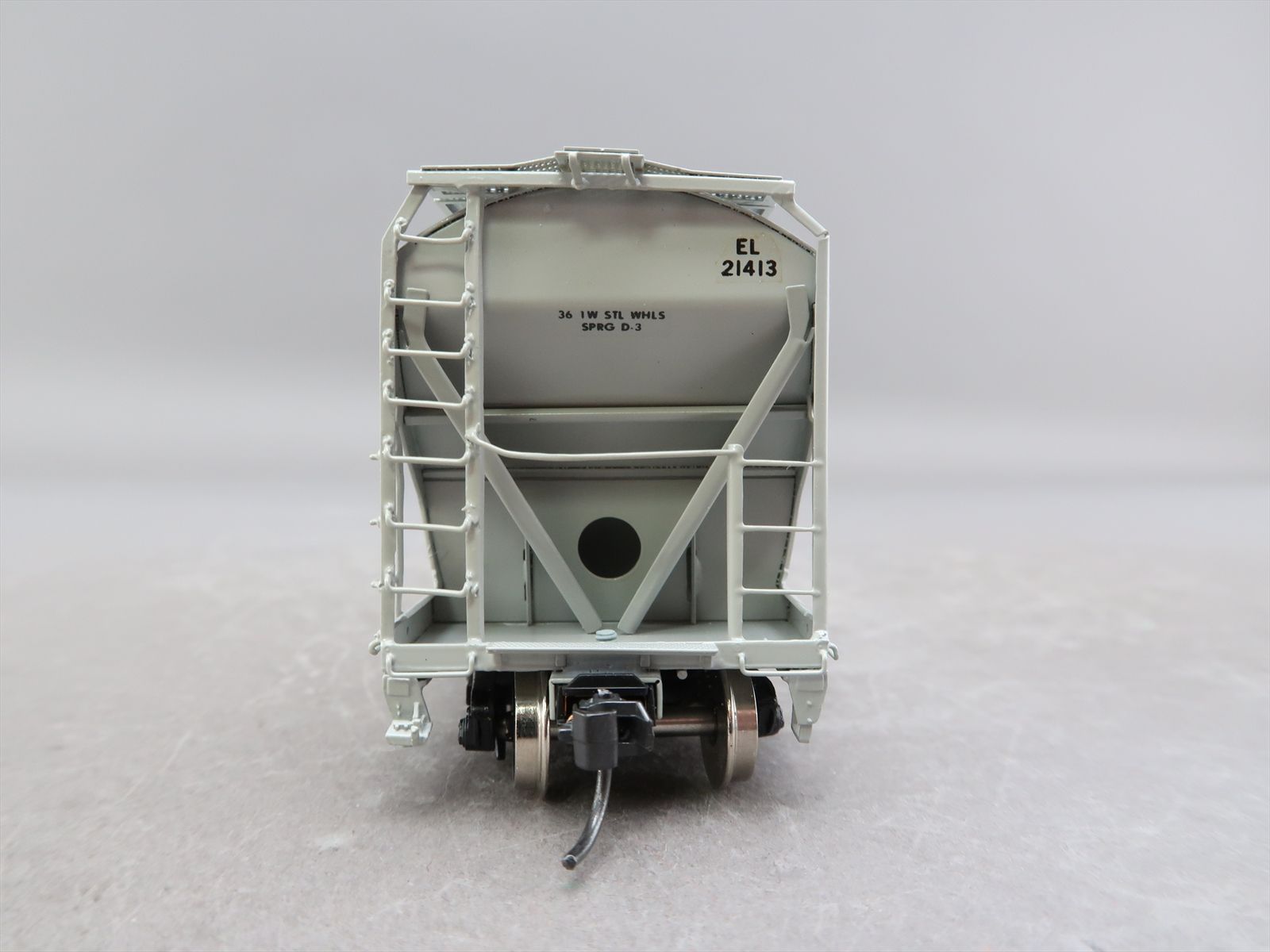 HO Brass Model - OMI 3091 EL Erie Lackawanna ACF 3 Bay Centerflow 4650 ...