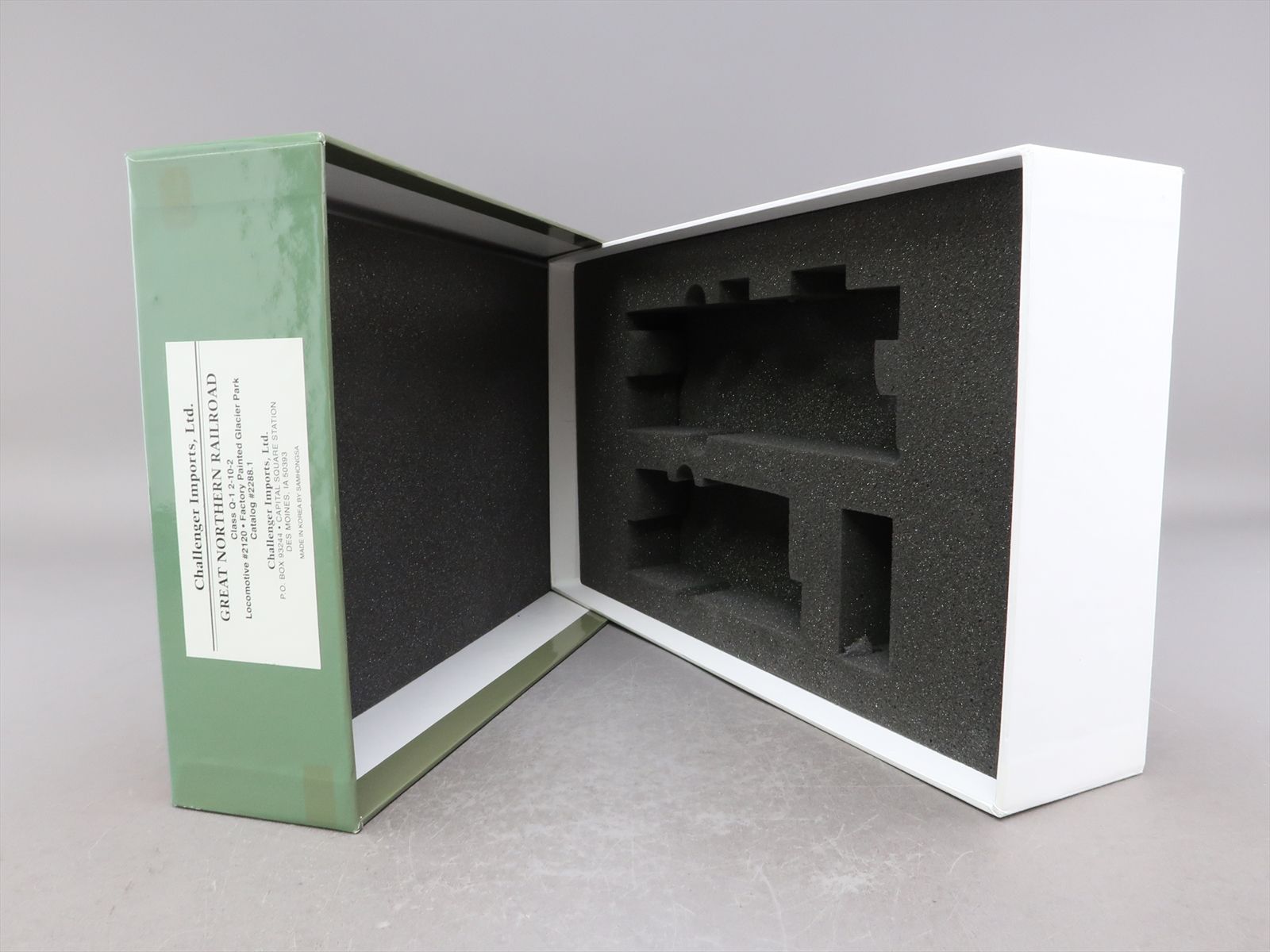 HO Brass Model - CIL 2288.1 GN Great Northern Q-1 2-10-2 Glacier Park ...