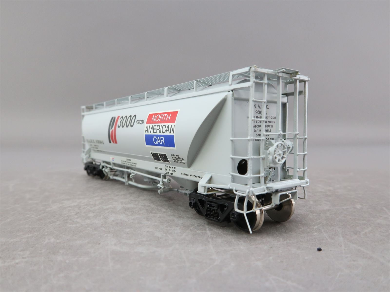 HO Brass Model - OMI 3001.1 NAHX North American Car Pd 3000 Covered ...