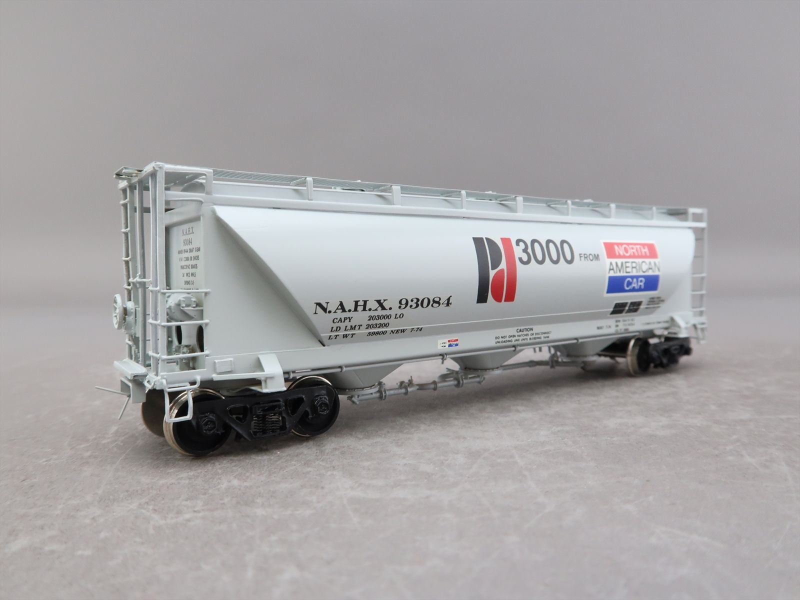 HO Brass Model - OMI 3001.1 NAHX North American Car Pd 3000 Covered ...