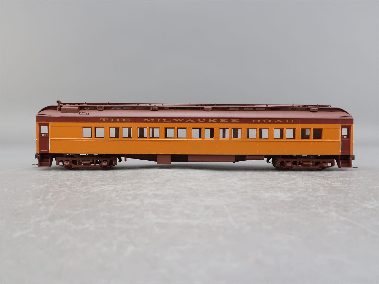 HO Brass Model - Oriental MILW Milwaukee 2nd Second Class Coach #2211 - Custom - 1986 Run ...