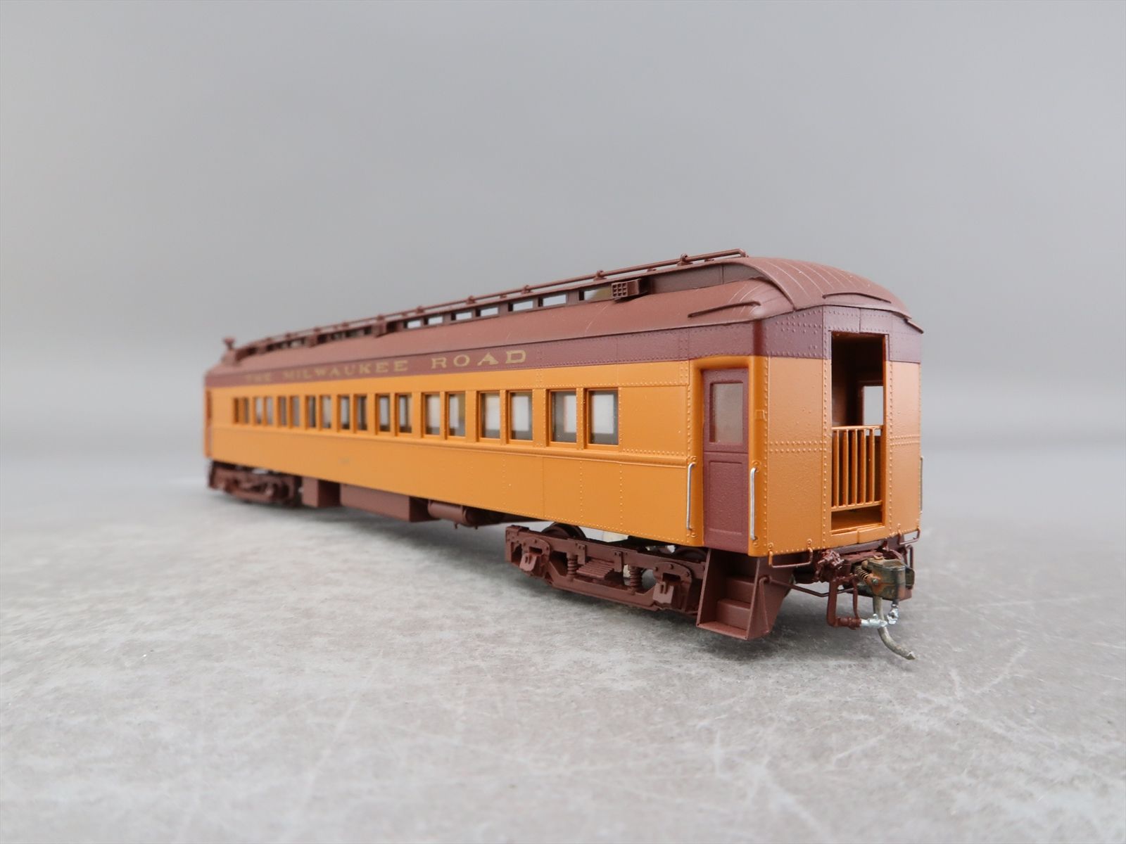 HO Brass Model - Oriental MILW Milwaukee 2nd Second Class Coach #2211 - Custom - 1986 Run ...