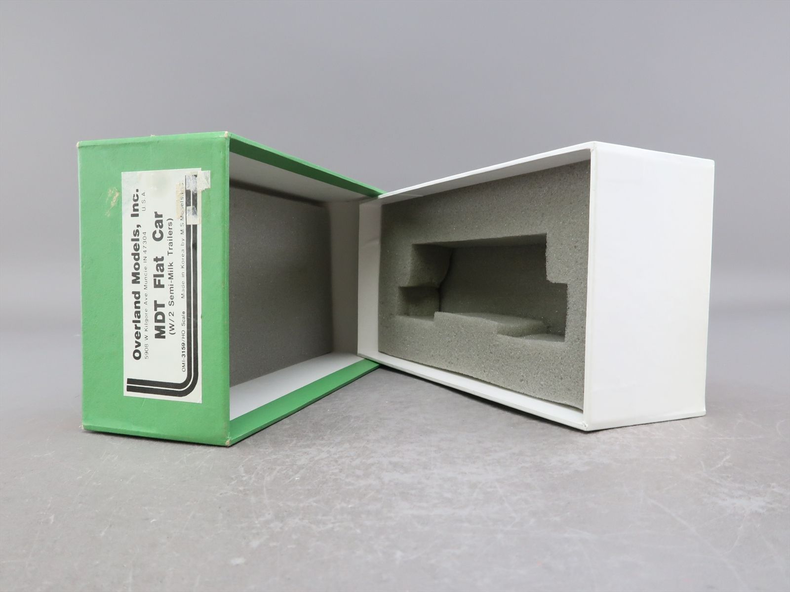 HO Brass Model - OMI 3159 MDT Merchant's Despatch Flat Car Flatcar w/ 2 ...