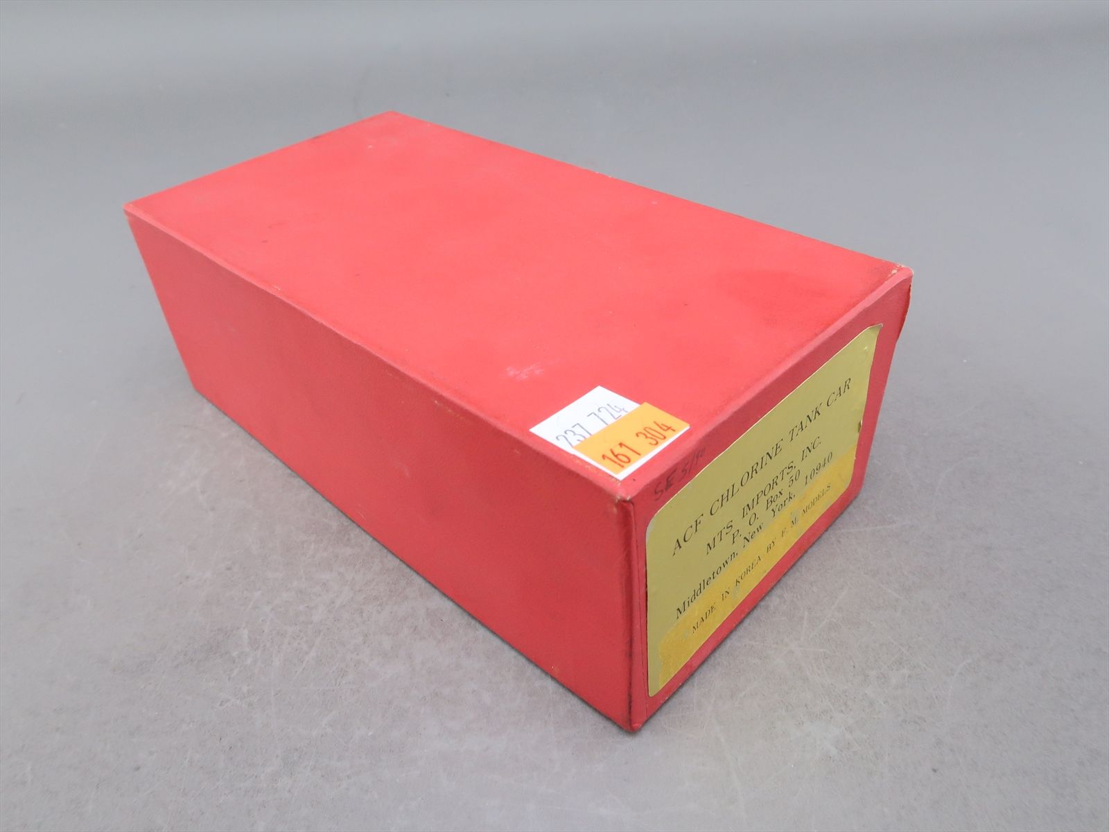 HO Brass Model - MTS HOKX Hooker ACF Chlorine Tank w/ Tanks #212 ...