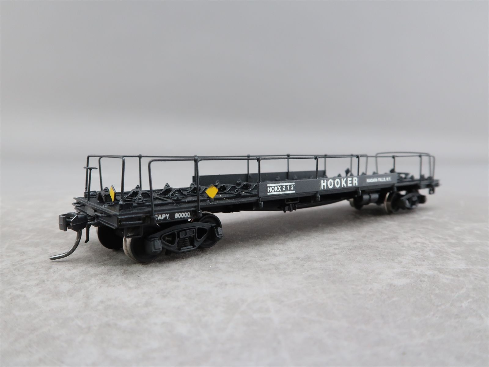 HO Brass Model - MTS HOKX Hooker ACF Chlorine Tank w/ Tanks #212 - Custom - 1987 Run - F.M Models