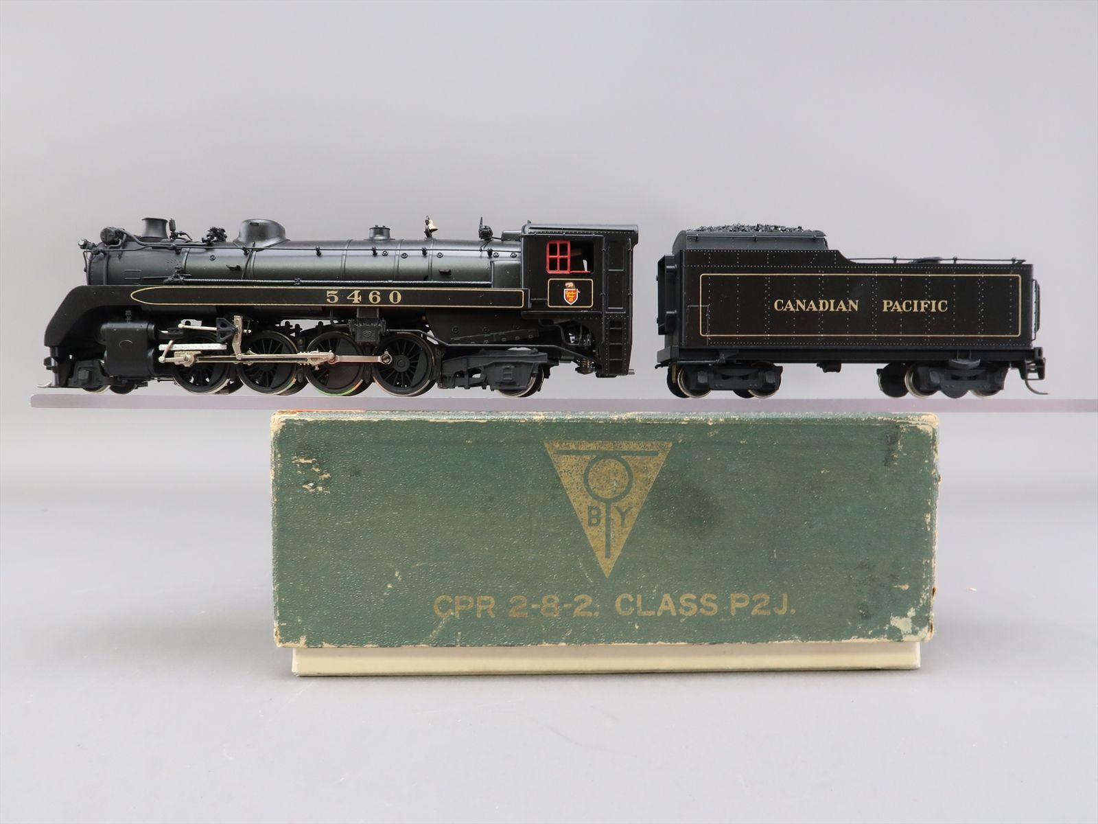 HO Brass Model - PFM CP CPR Canadian Pacific P2J 2-8-2 #5460 - Custom ...