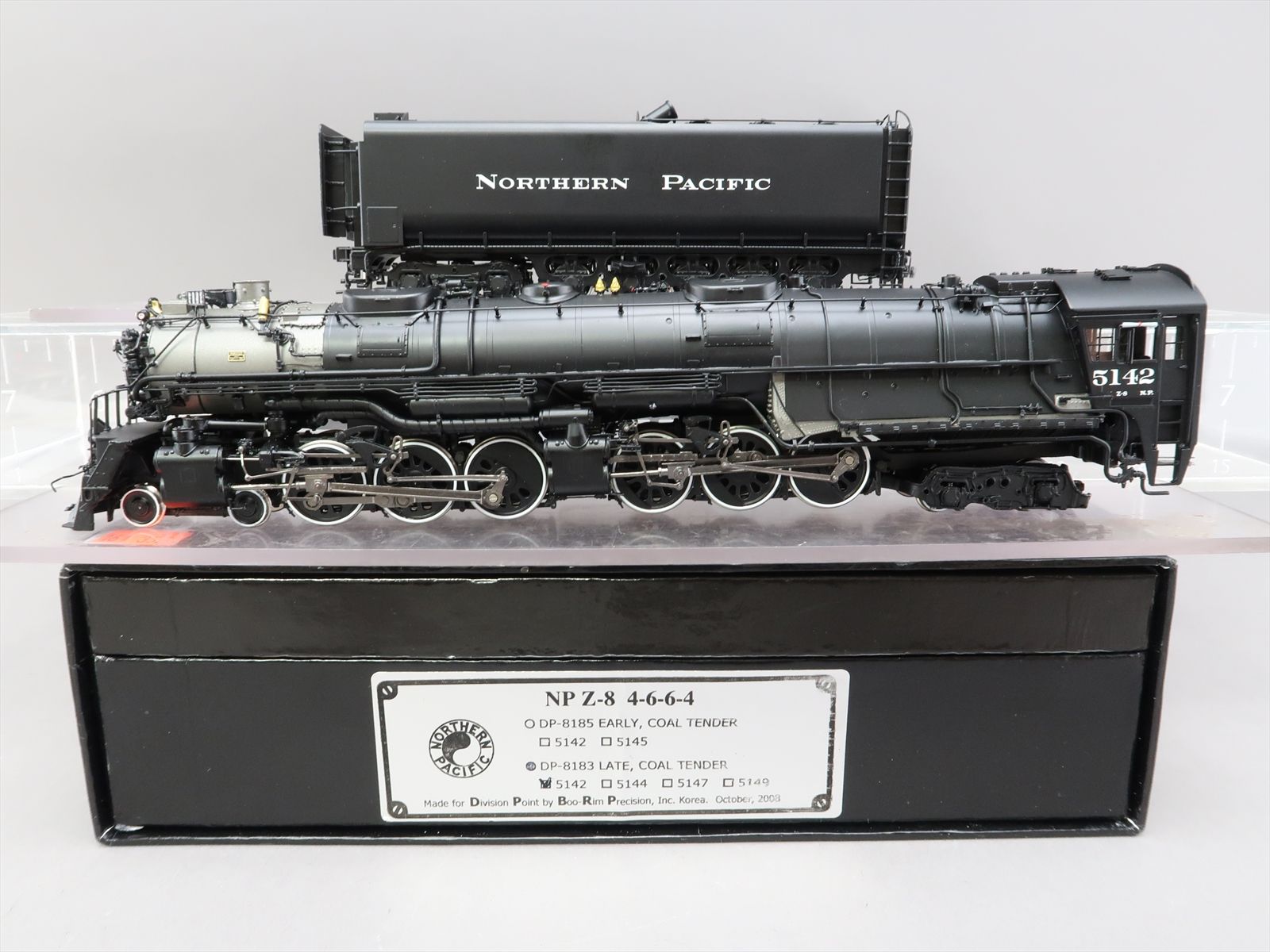 HO Brass Model - DP 8183 NP Northern Pacific Z-8 4-6-6-4 Late Coal ...