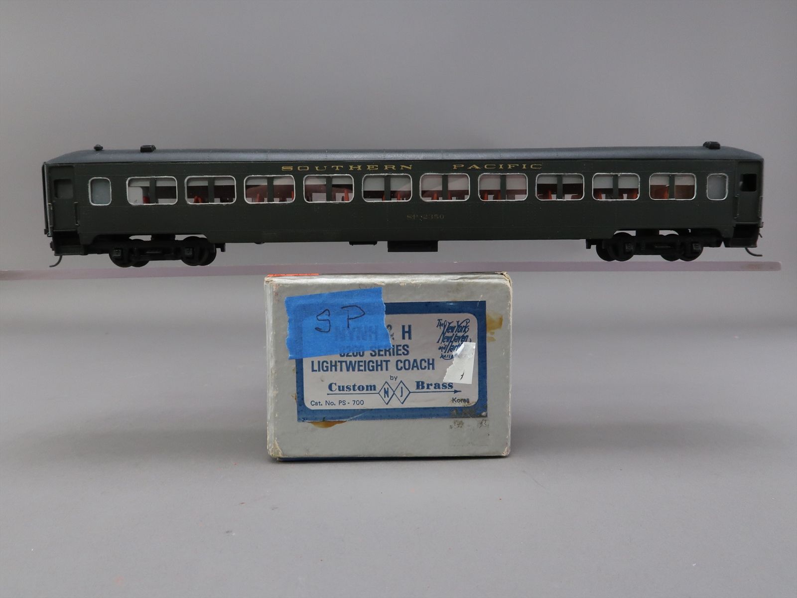 HO Brass Model - NJCB PS-700 SP Southern Pacific 8200 Series Coach ...