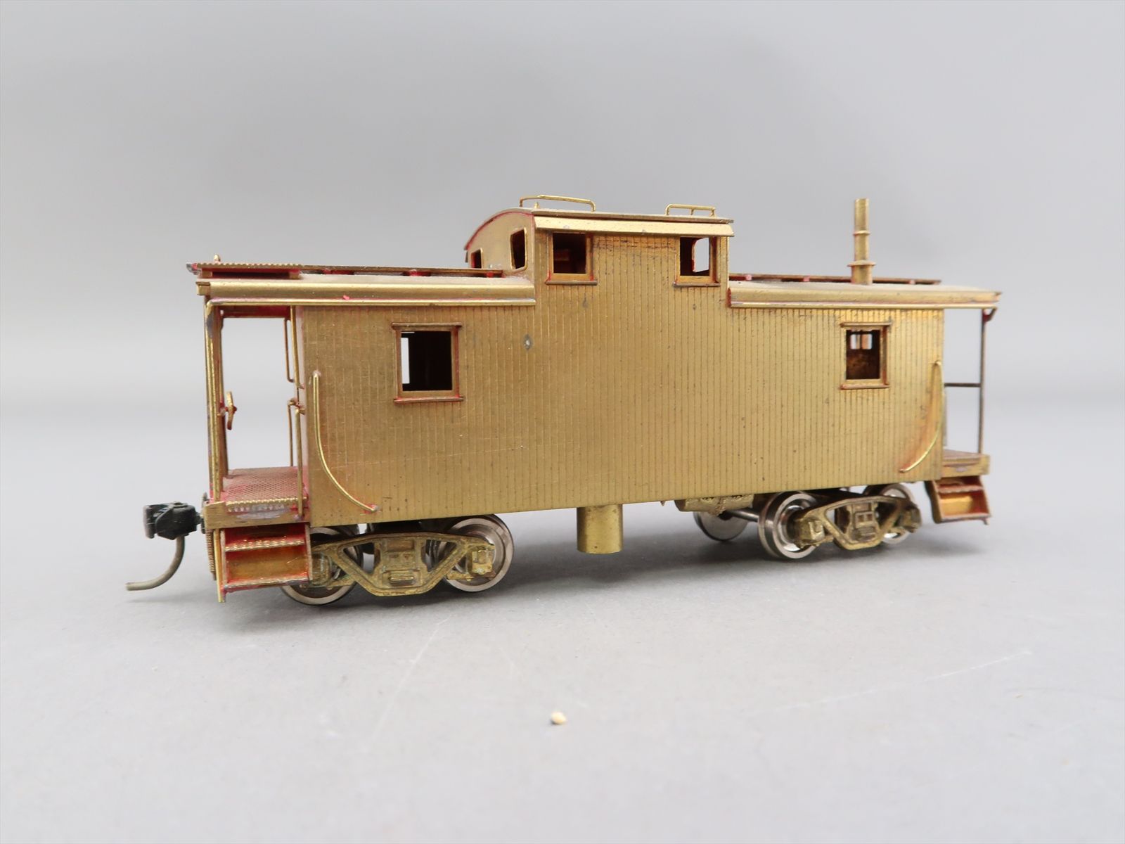 HO Brass Model - Balboa N&W Norfolk & Western Wood Caboose - Unpainted ...