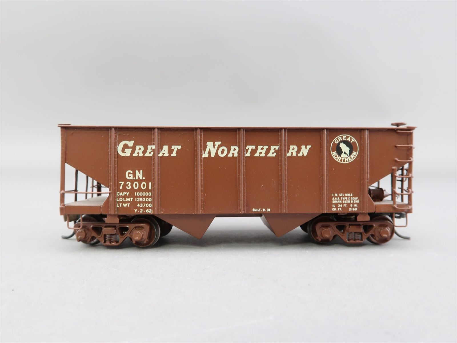 HO Brass Model - NJCB RS-600 USRA GN Great Northern 55-Ton Hopper ...