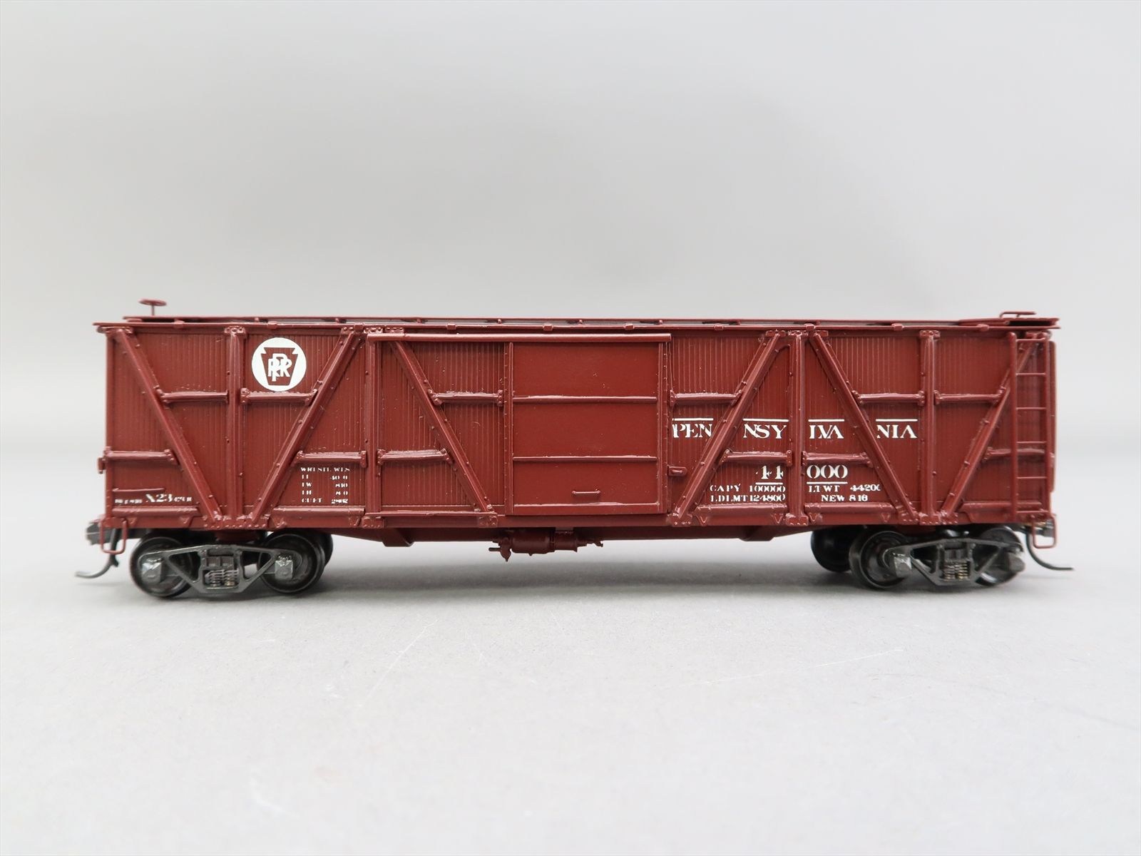 HO Brass Model - NJCB RS-607 PRR Pennsylvania X-23 Outside Braced Wood ...