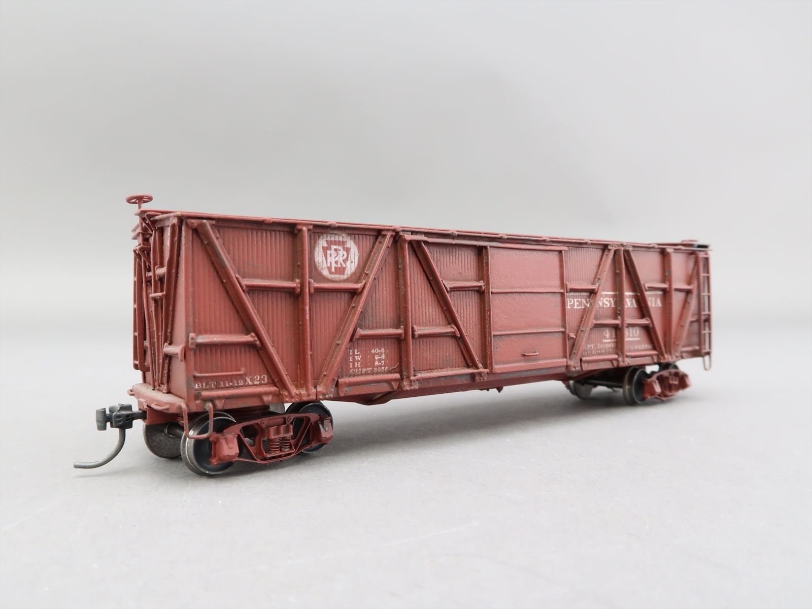 HO Brass Model - NJCB RS-607 PRR Pennsylvania X-23 Outside Braced Wood ...